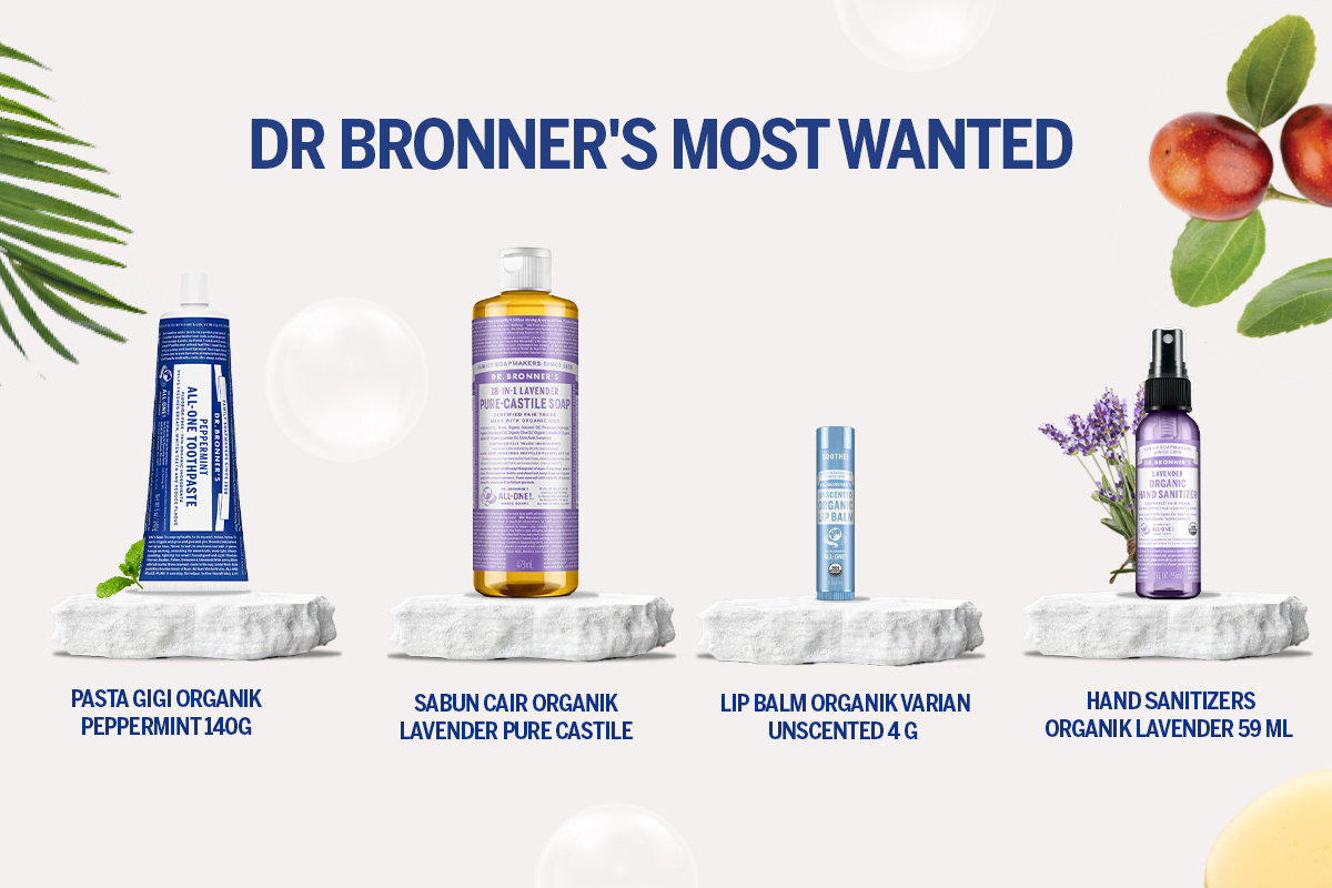 Toko Online Dr Bronner's Indonesia Official Shop | Shopee Indonesia