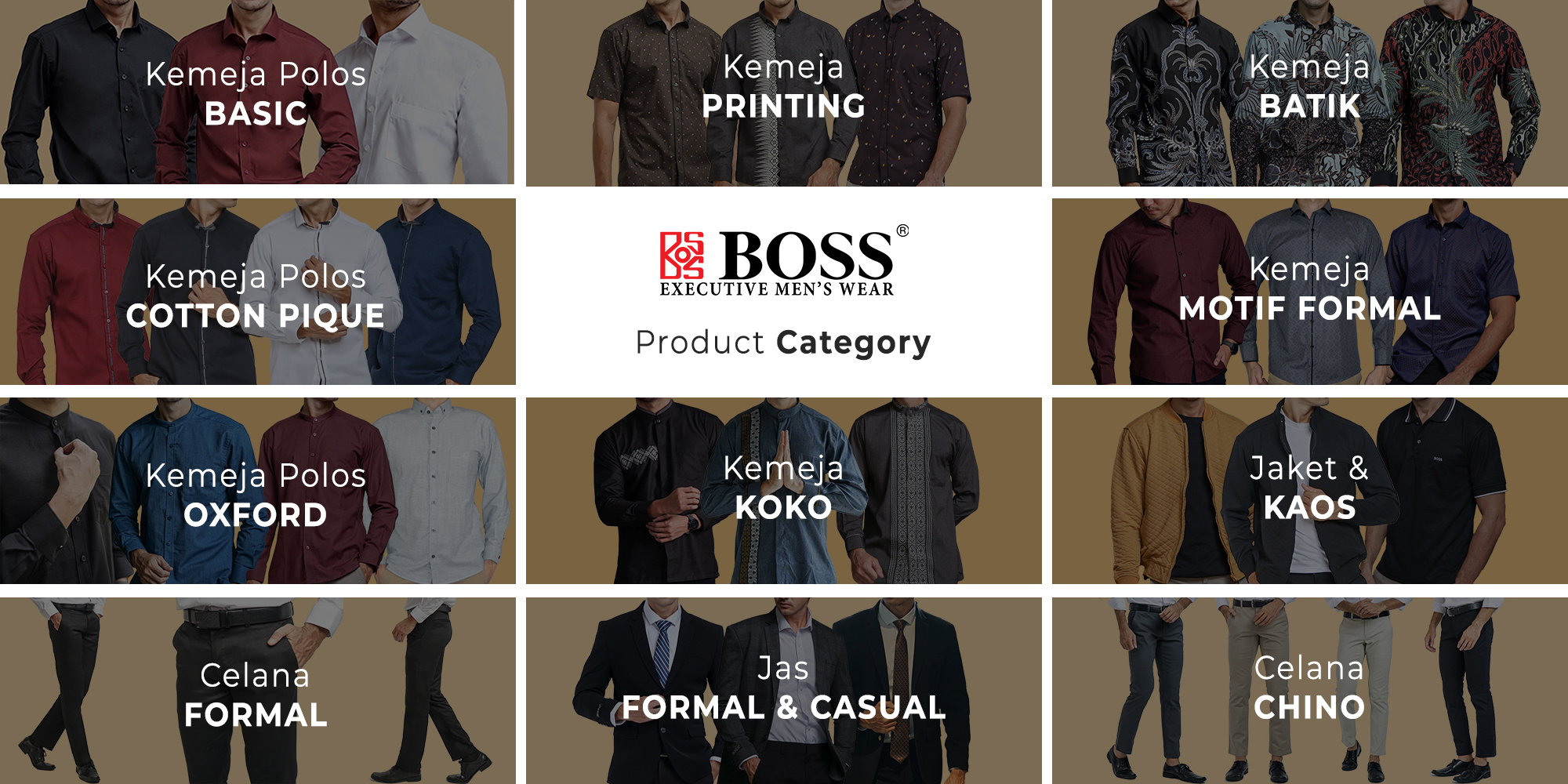 Toko Online Kemeja BOSS Official Shop | Shopee Indonesia