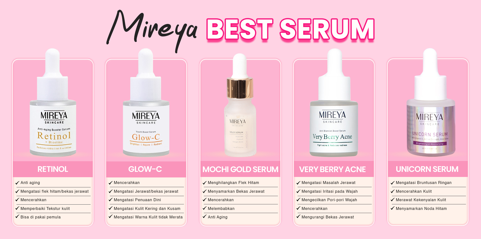 Toko Online Mireya Cosmetics Official Shop | Shopee Indonesia