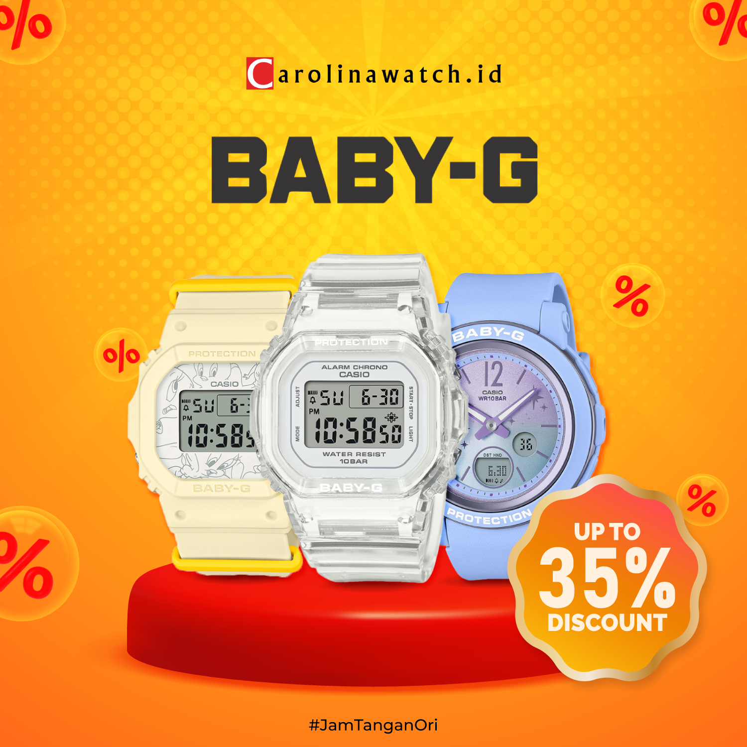 Toko Online Carolina Watch Official Shop | Shopee Indonesia