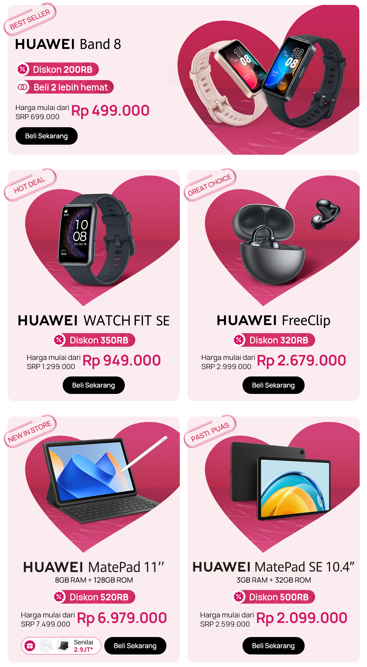 Toko Online Huawei Official Store | Shopee Indonesia