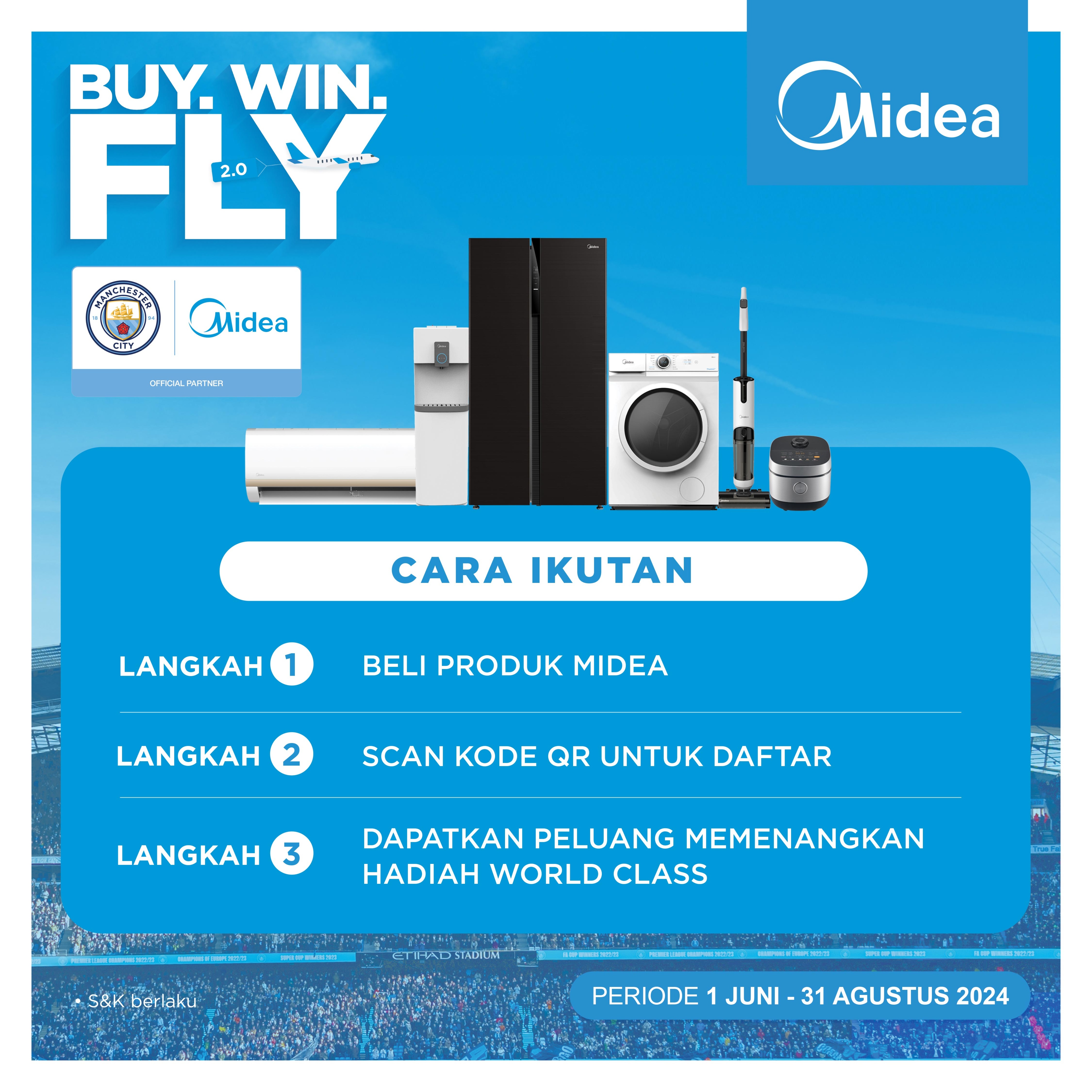 Produk Midea Official | Shopee Indonesia