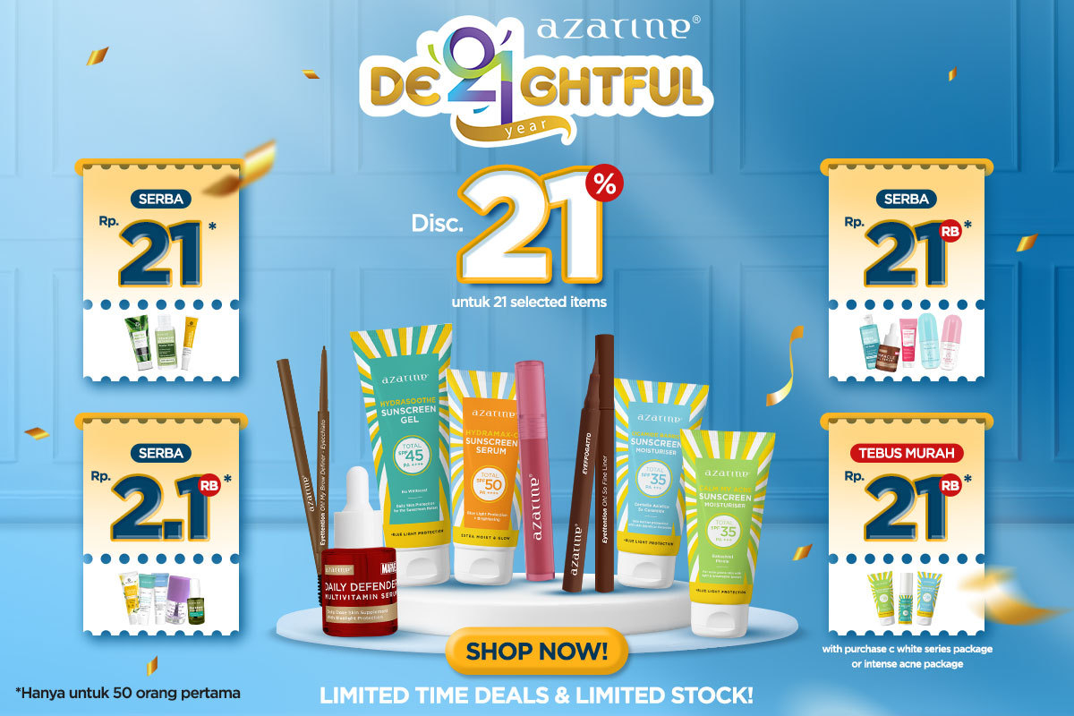 Toko Online Azarine Cosmetic Official Shop | Shopee Indonesia