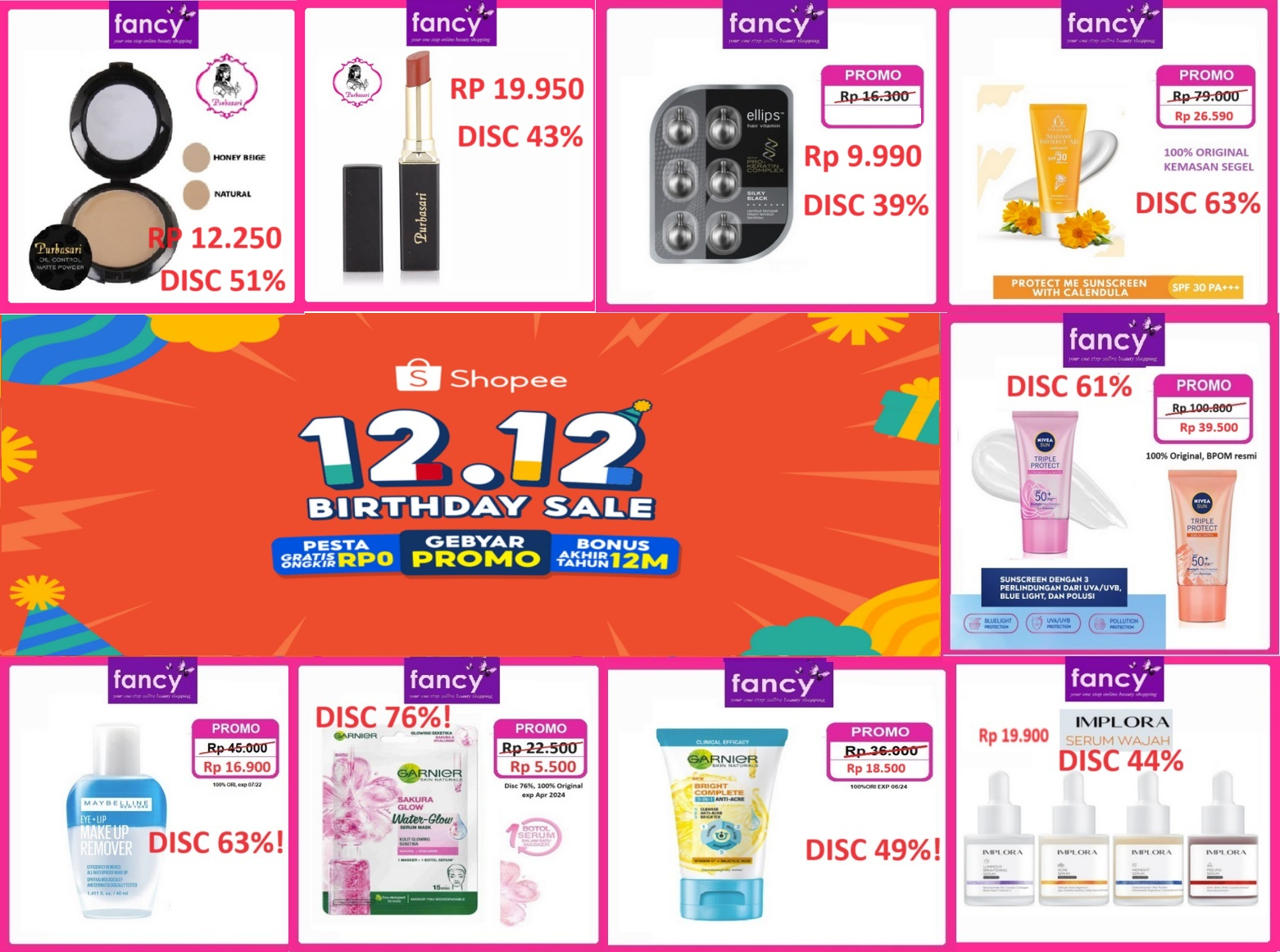 Produk FANCY | Shopee Indonesia