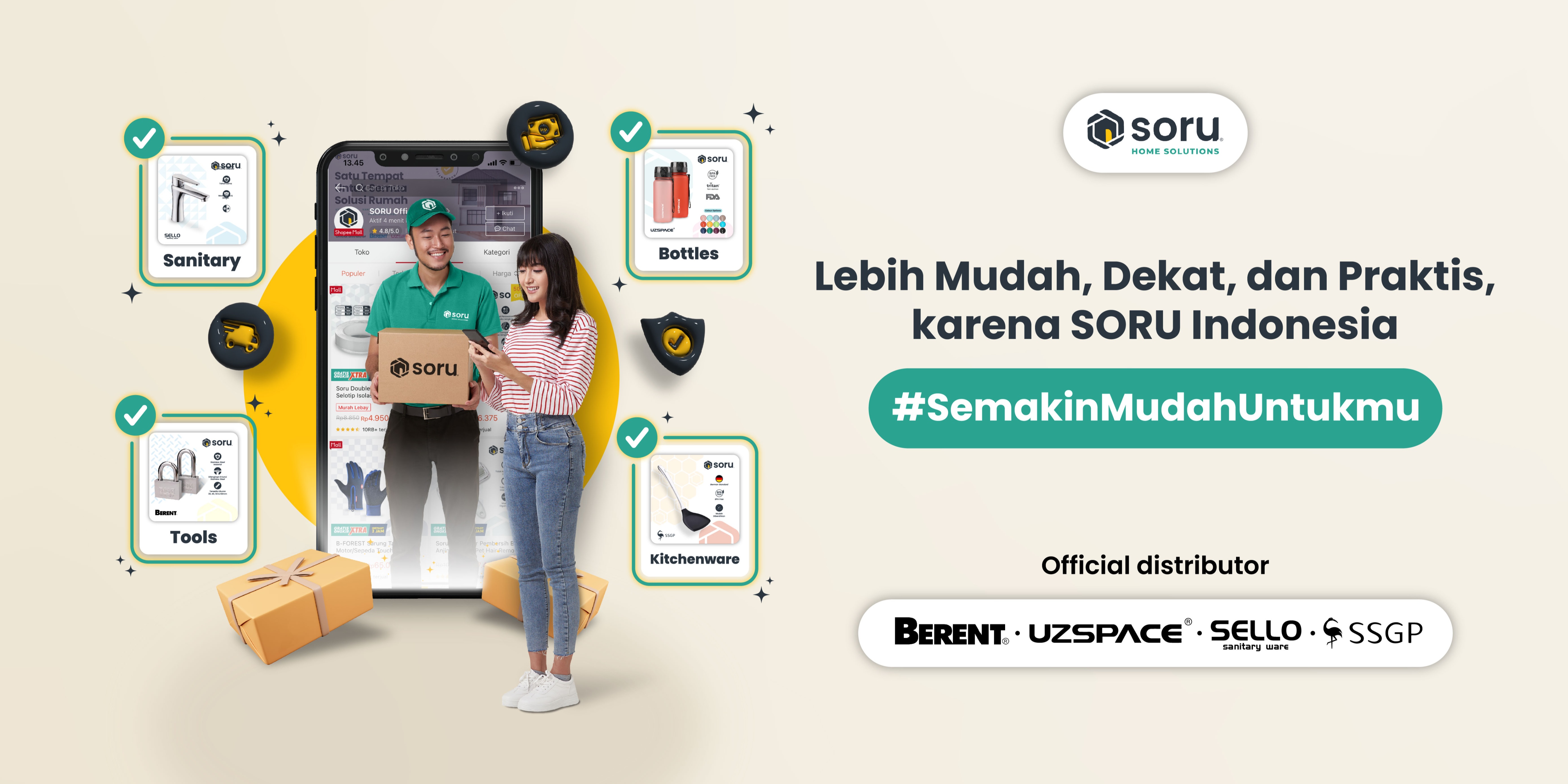 Toko Online SORU Official Store | Shopee Indonesia