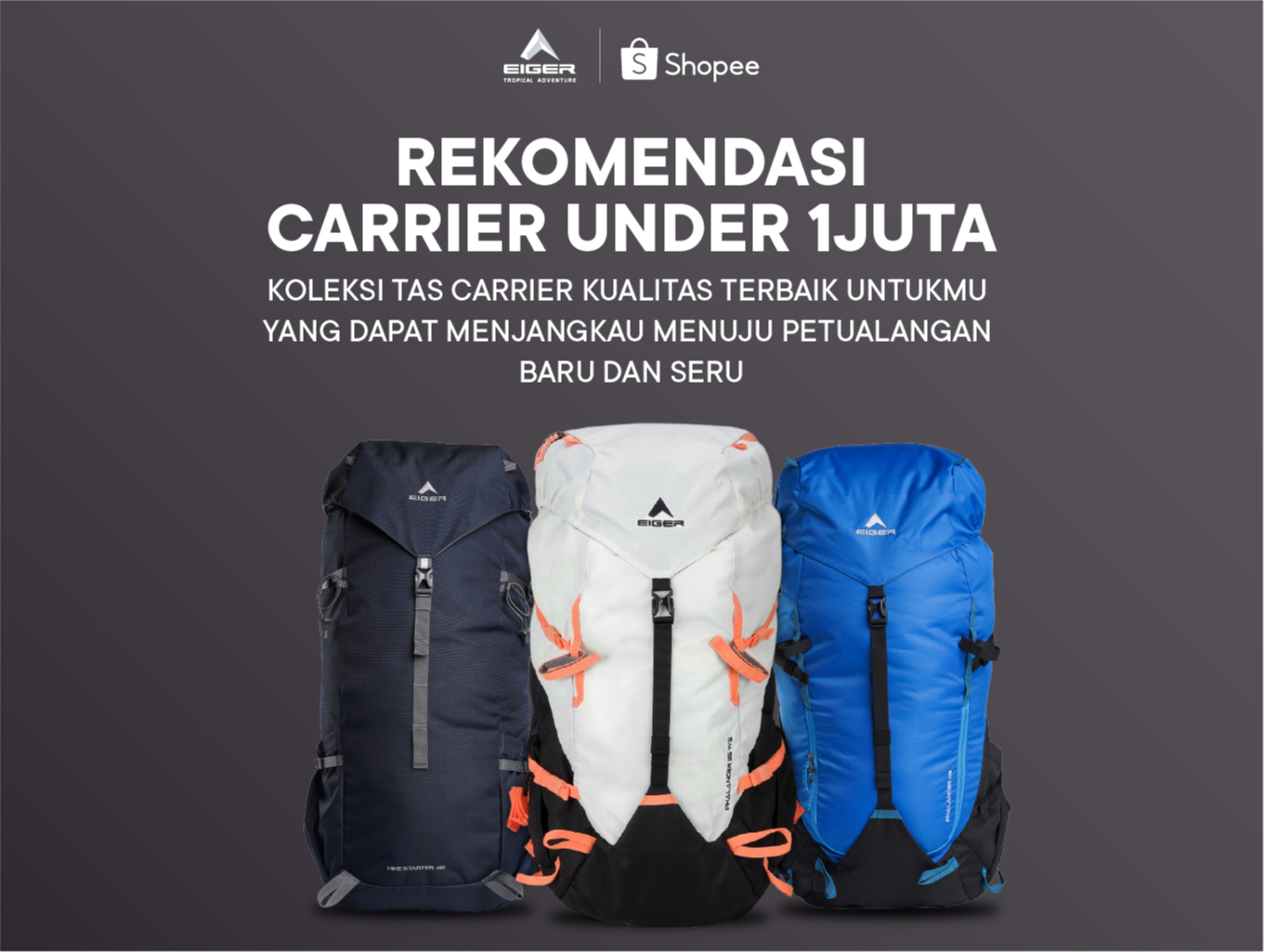 Toko Online Eiger Adventure Official Store - Produk Resmi Terlengkap ...