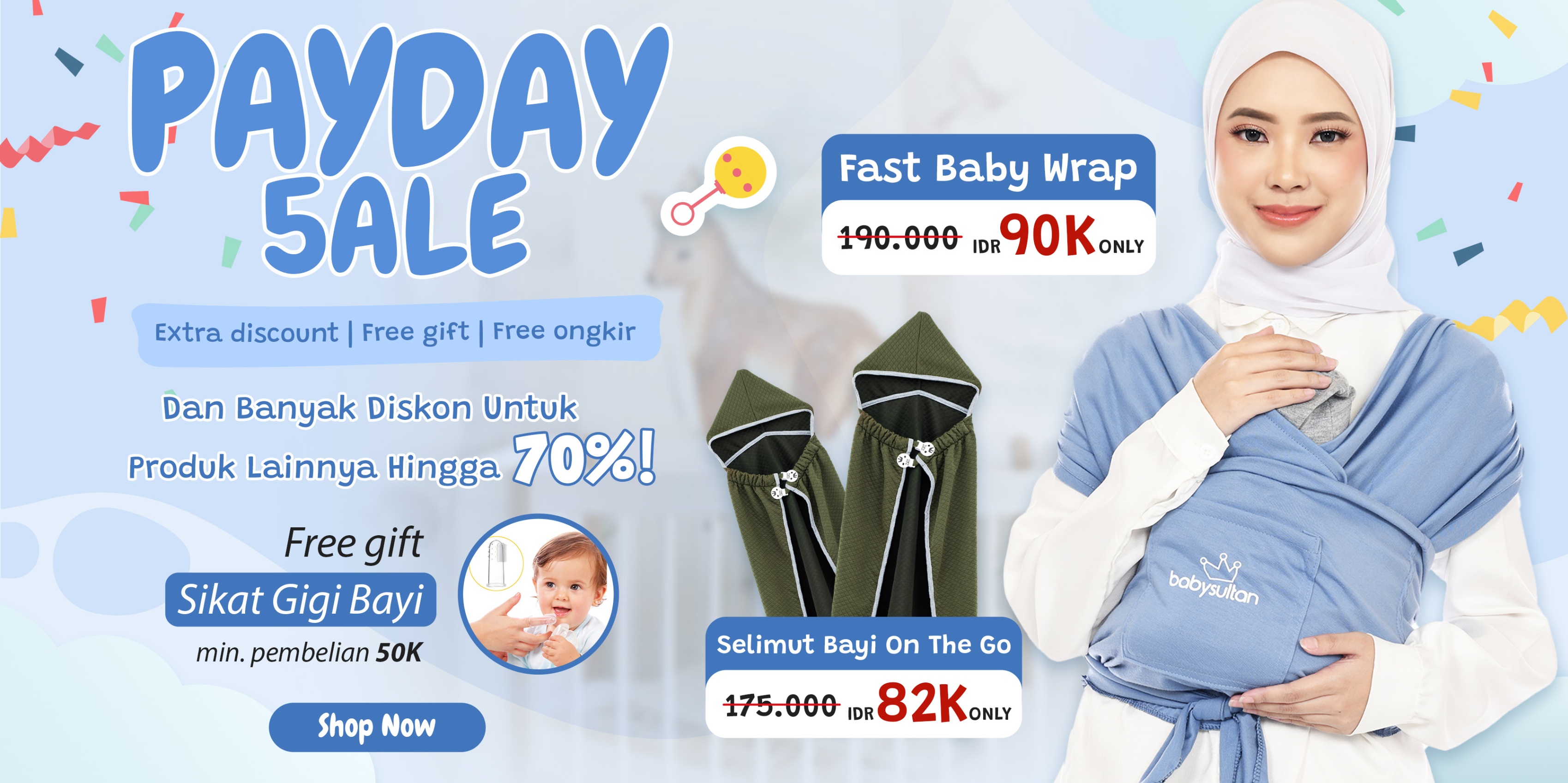 Produk babysultan official | Shopee Indonesia