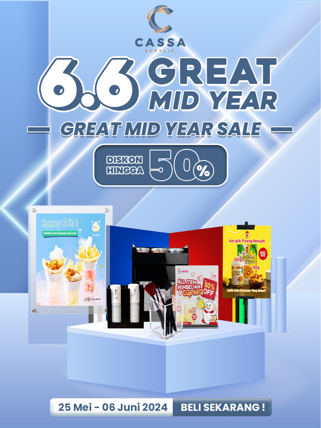 Produk Cassa Acrylic | Shopee Indonesia