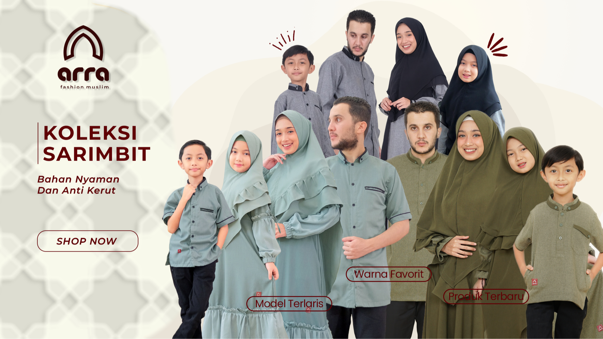 Produk ARRA Fashion Muslim. | Shopee Indonesia