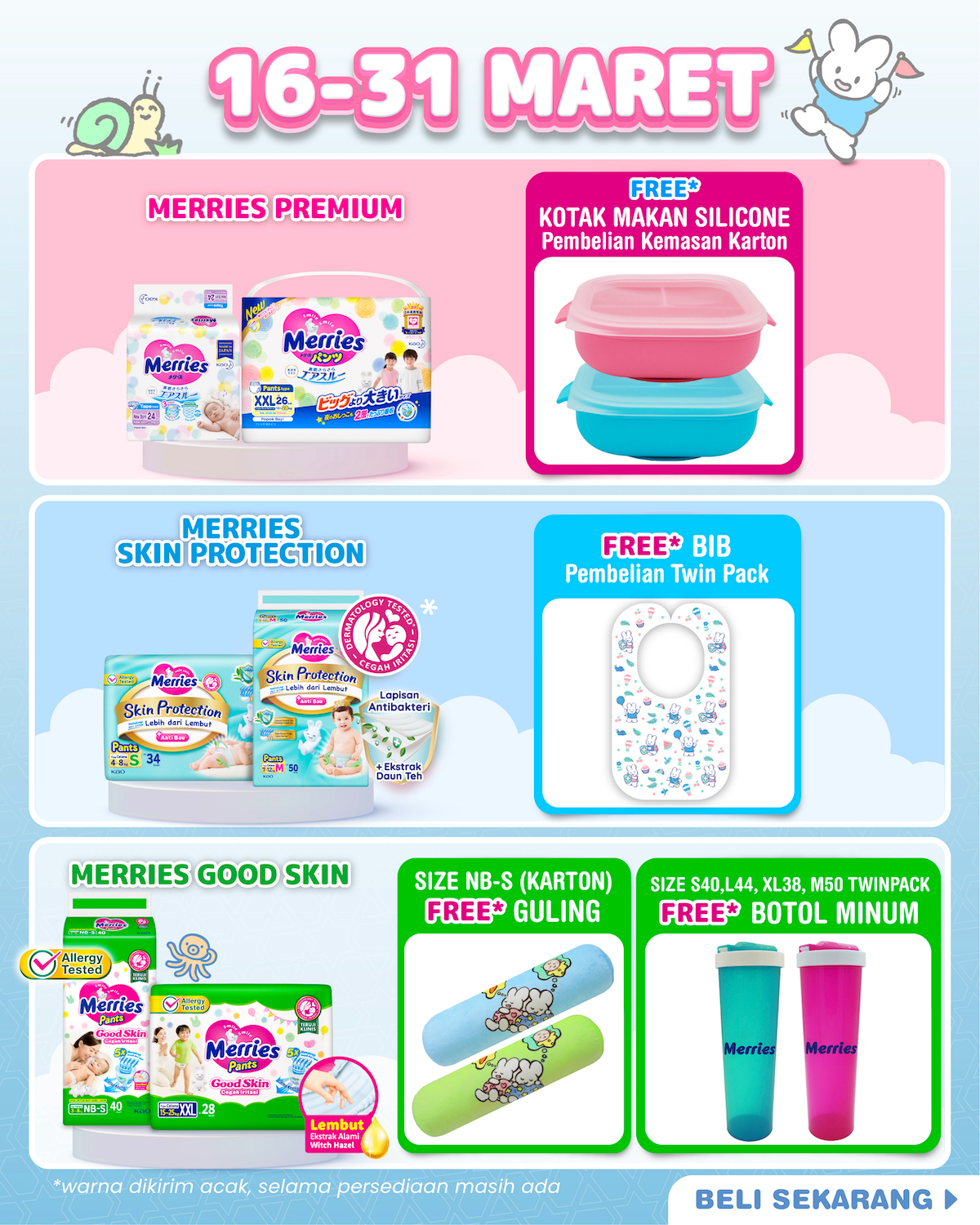 Toko Online Merries Official Shop | Shopee Indonesia