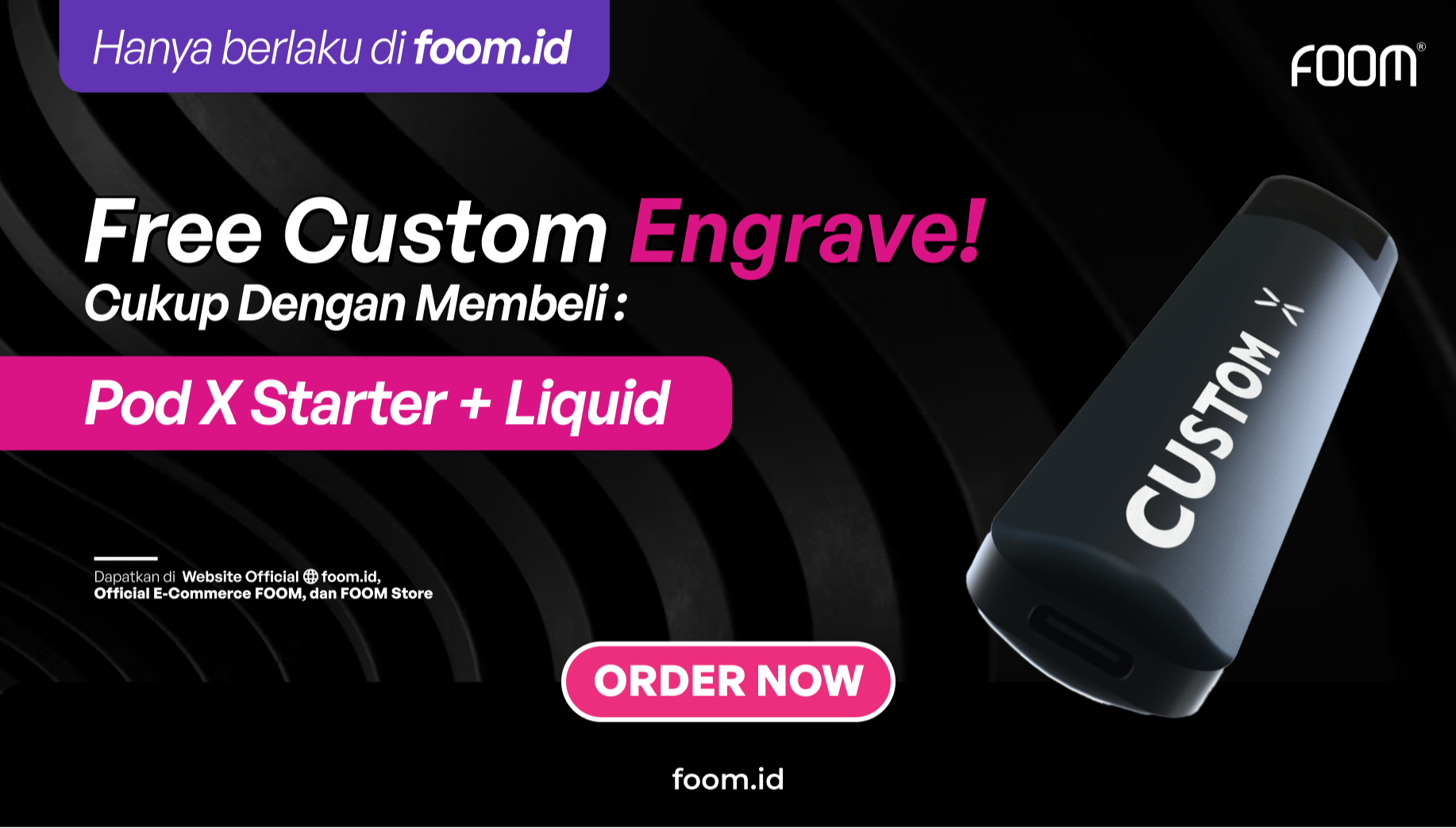 Produk FOOM Lab Global | Shopee Indonesia