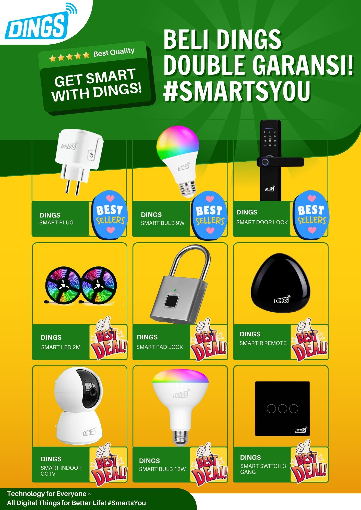 Toko Online Dings Indonesia Official Shop | Shopee Indonesia