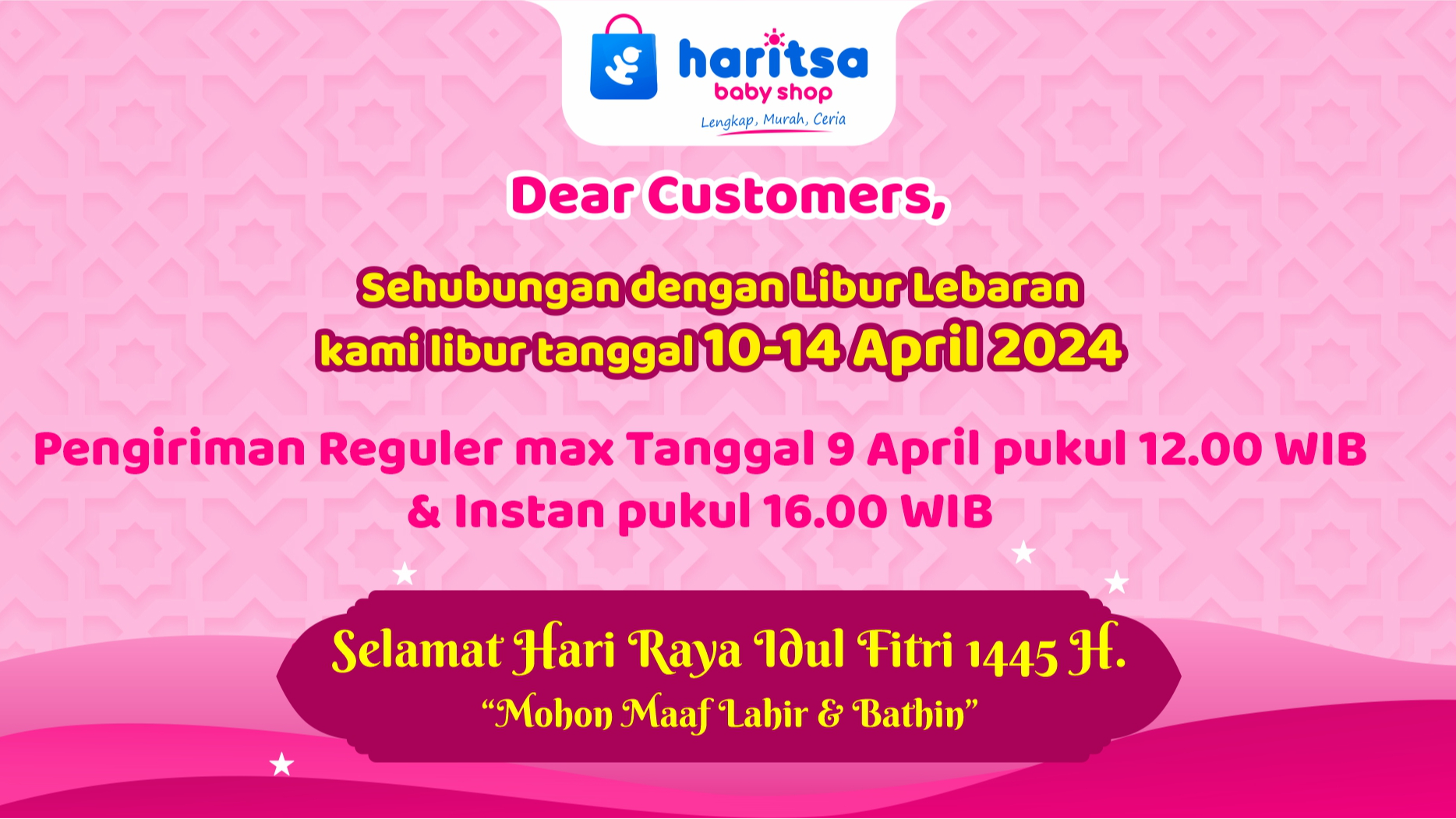 Produk Haritsa Baby Shop | Shopee Indonesia
