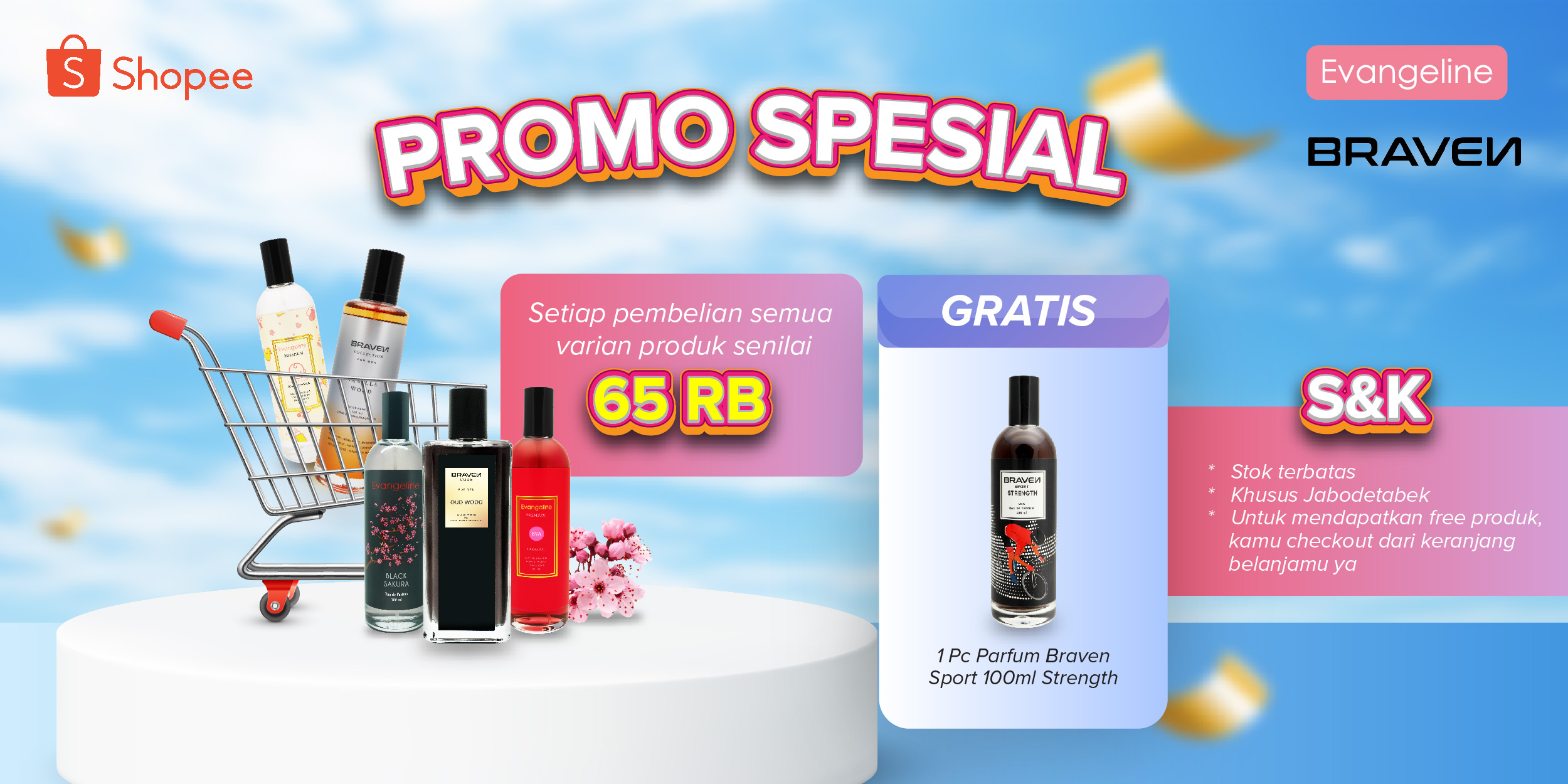 Toko Online Evangeline Official Shop | Shopee Indonesia