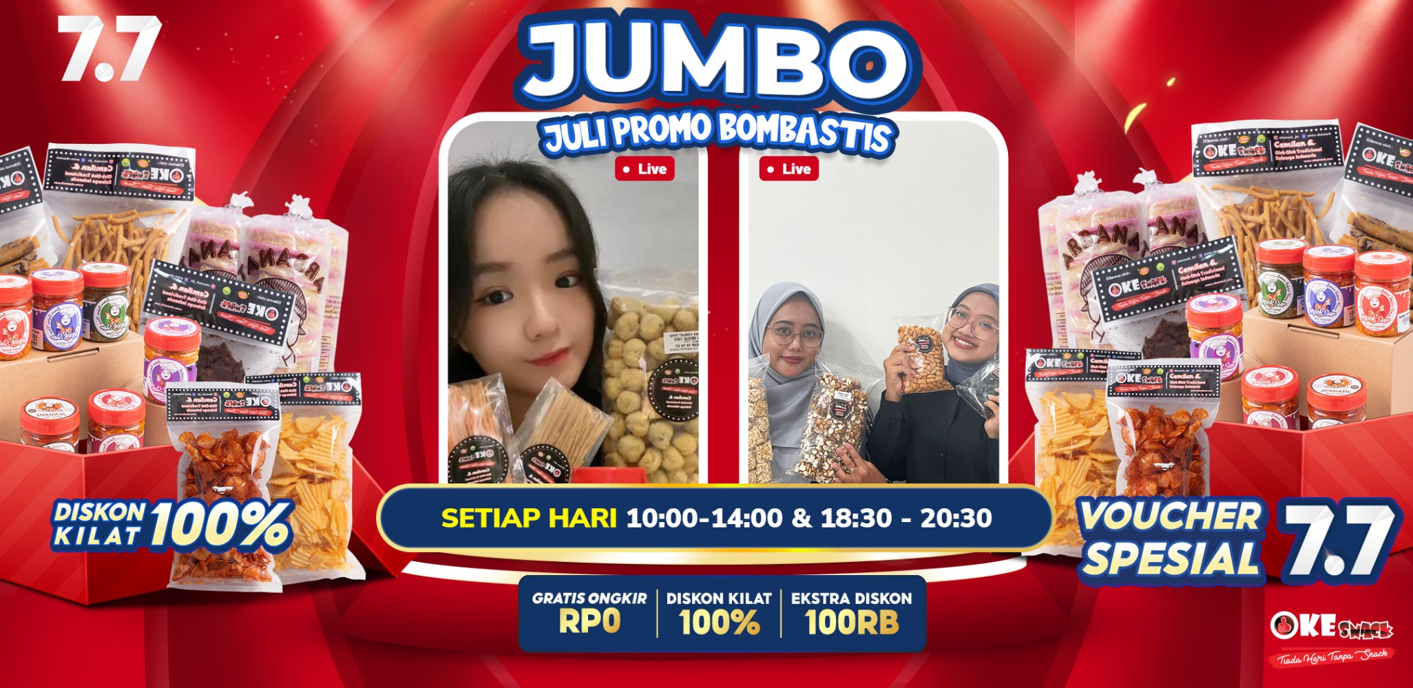 Produk Oke Snack | Shopee Indonesia