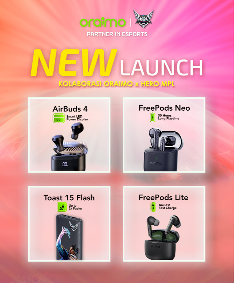 Toko Online Oraimo Indonesia Official Shop | Shopee Indonesia