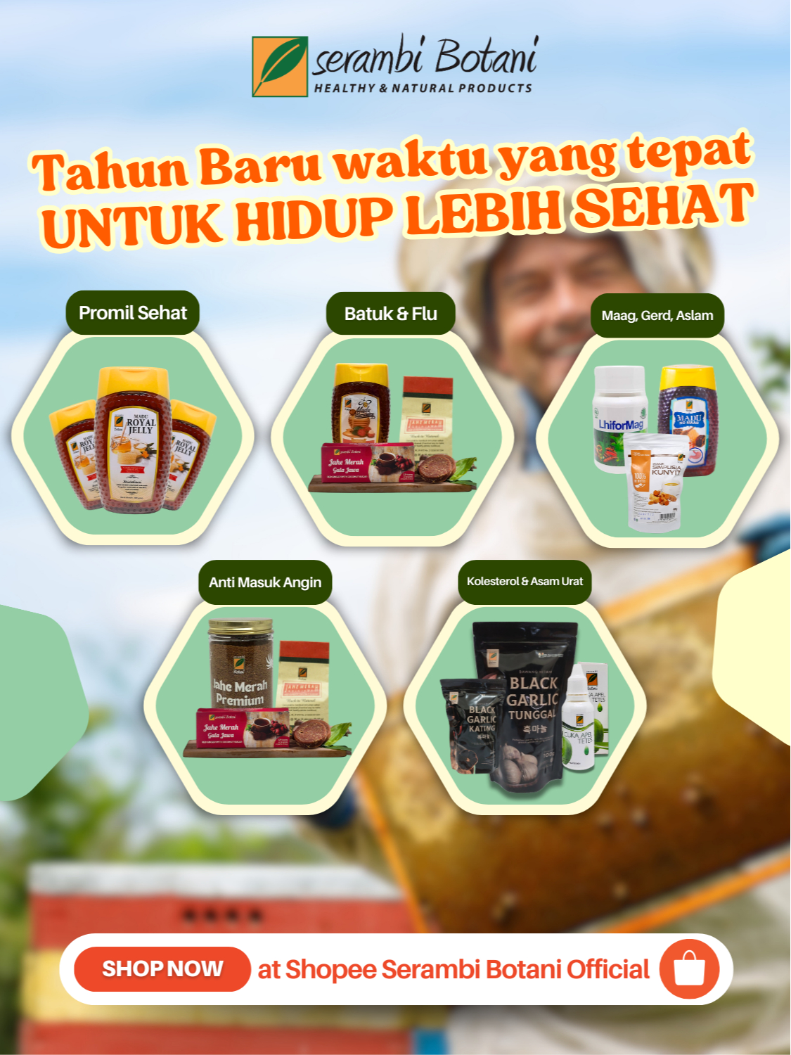 Toko Online SERAMBI BOTANI OFFICIAL SHOP | Shopee Indonesia