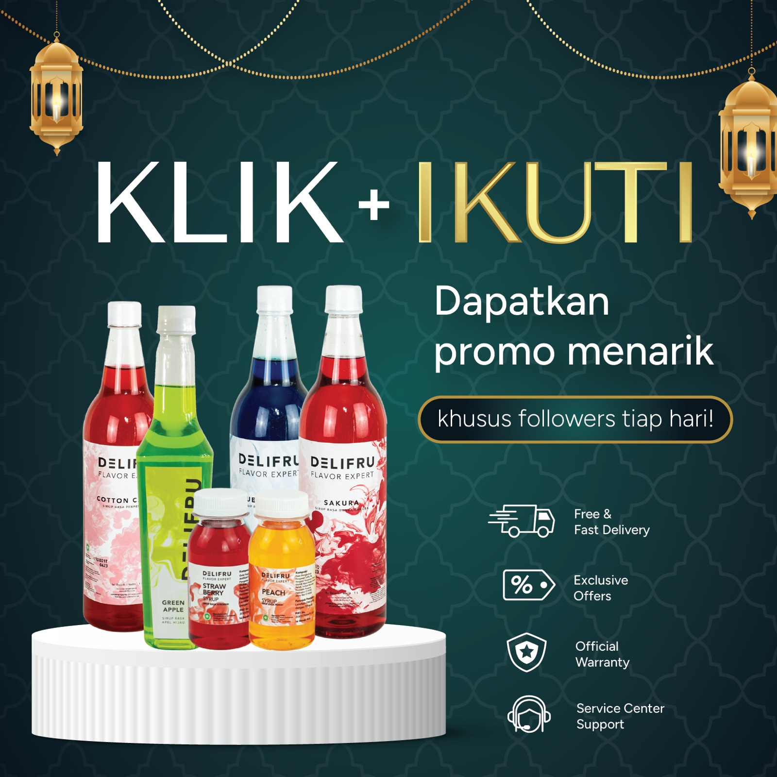 Toko Online Delifru Flavor Expert Official Shop | Shopee Indonesia