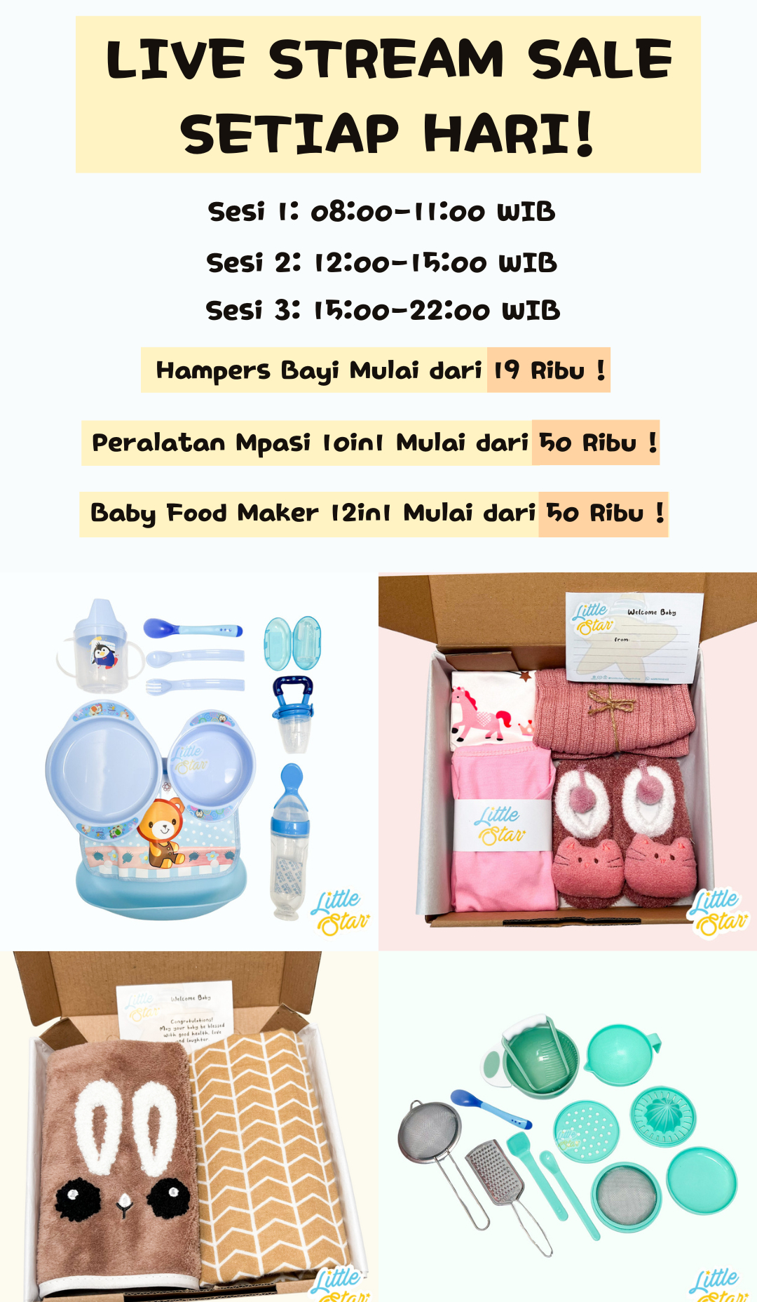 Produk Little Star Baby Gift Shop | Shopee Indonesia