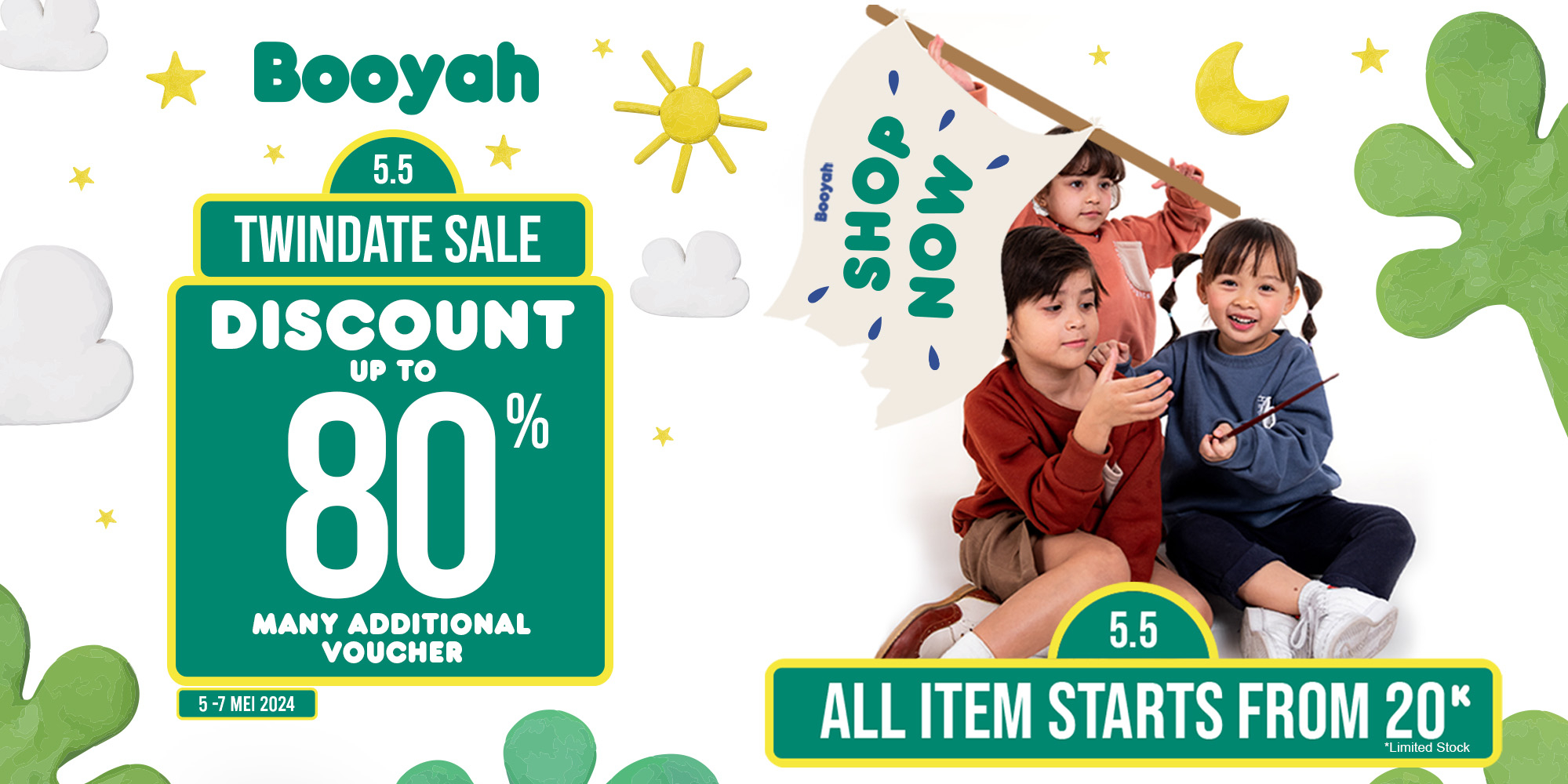 Toko Online Booyah Baby & Kids Official Shop | Shopee Indonesia