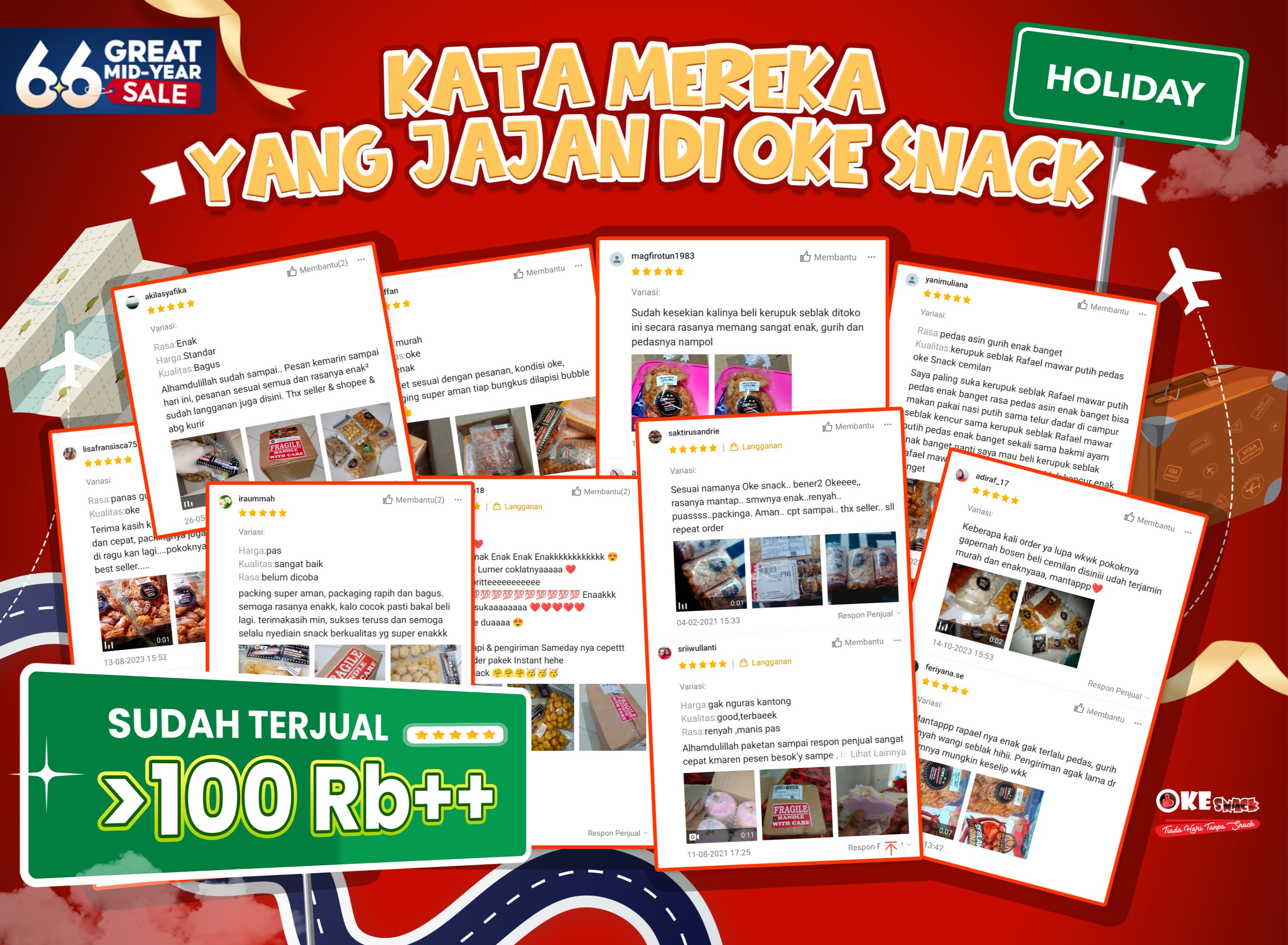 Produk Oke Snack | Shopee Indonesia