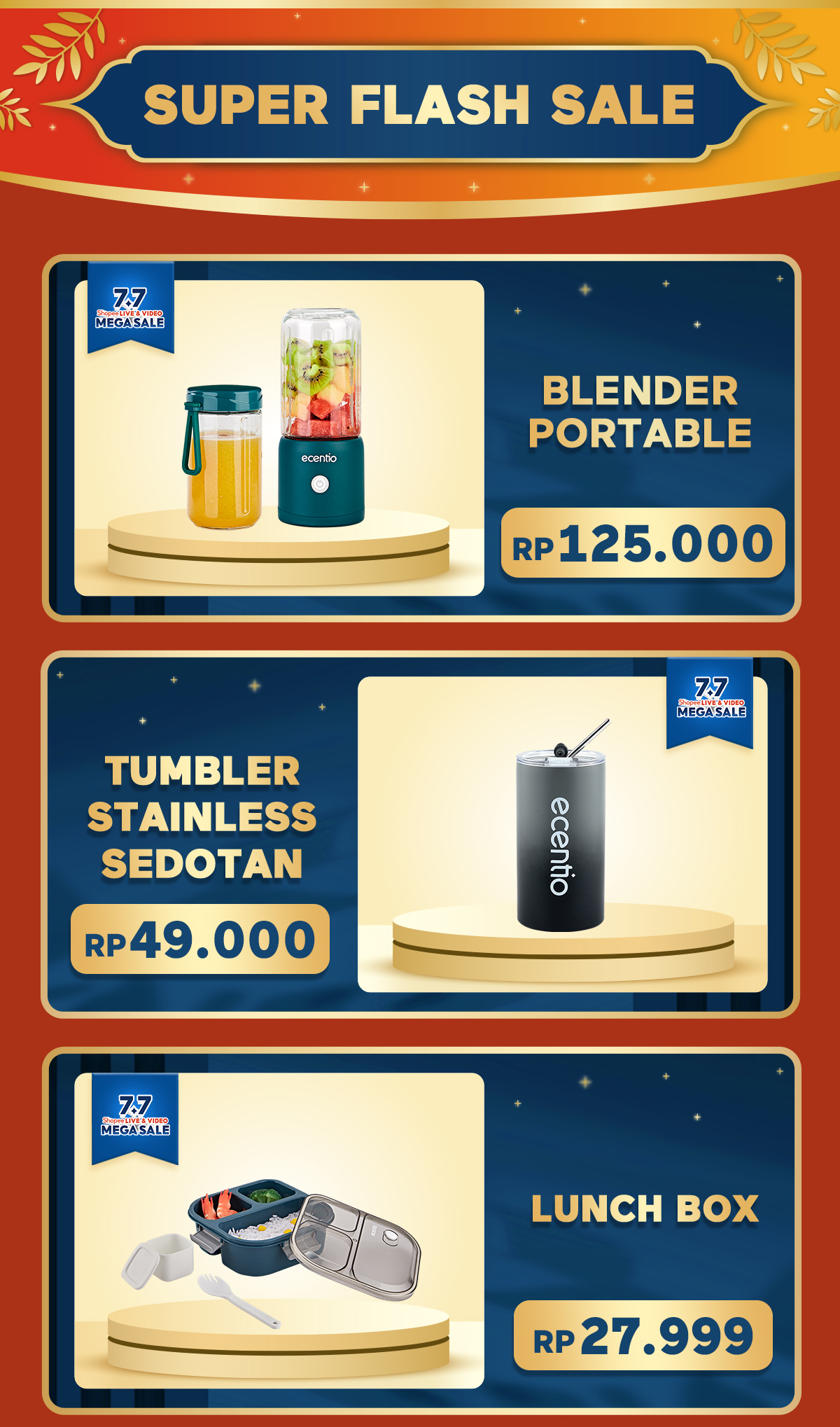 Toko Online ecentio Official Shop | Shopee Indonesia