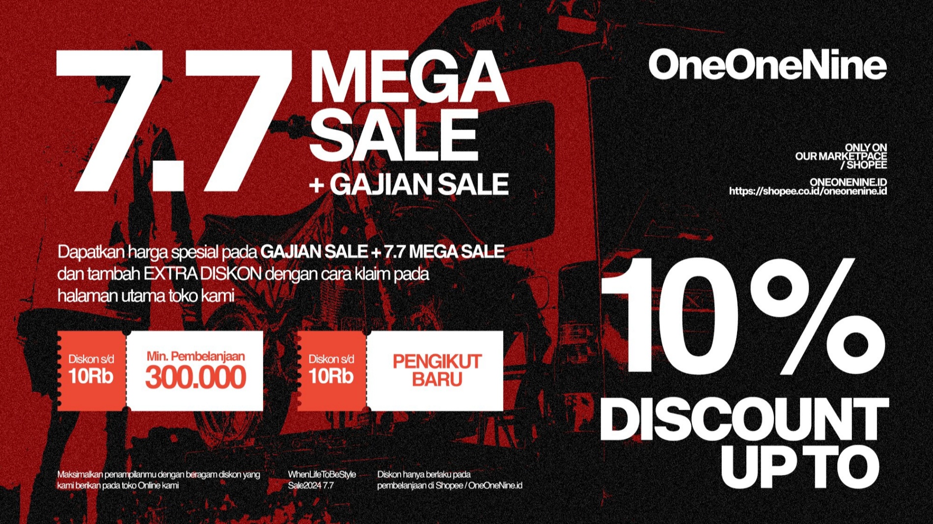 Produk ONEONENINE.ID | Shopee Indonesia