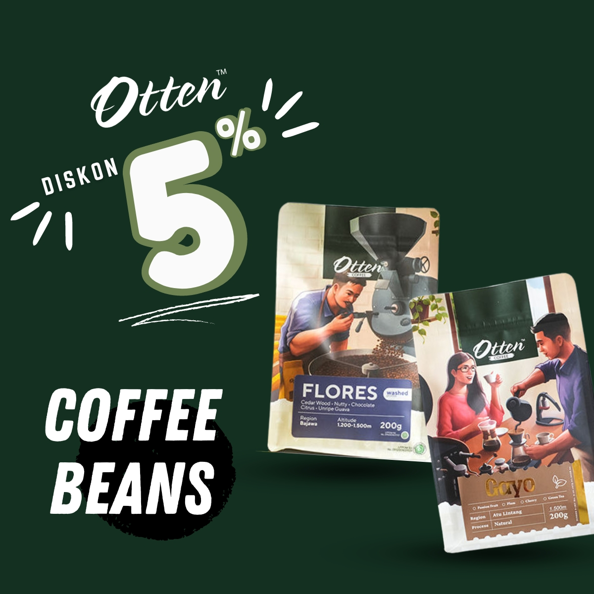 Toko Online Otten Coffee Official Shop | Shopee Indonesia