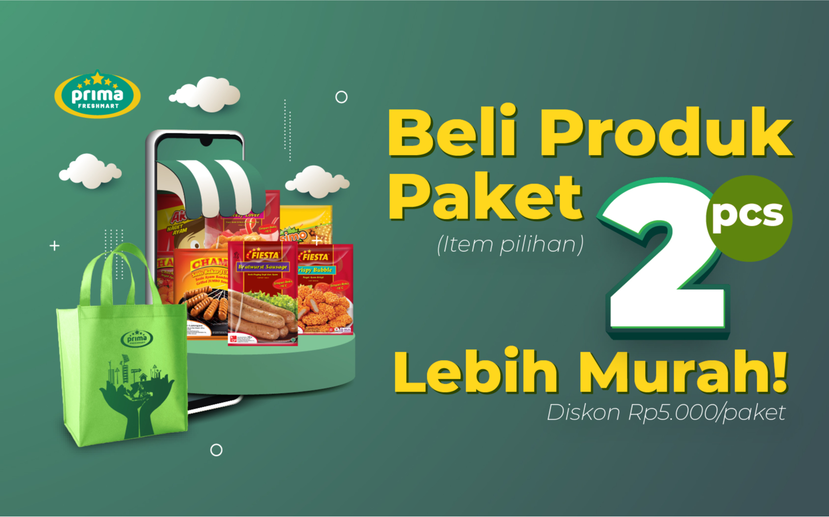 Toko Online PRIMA FRESHMART Official Shop | Shopee Indonesia