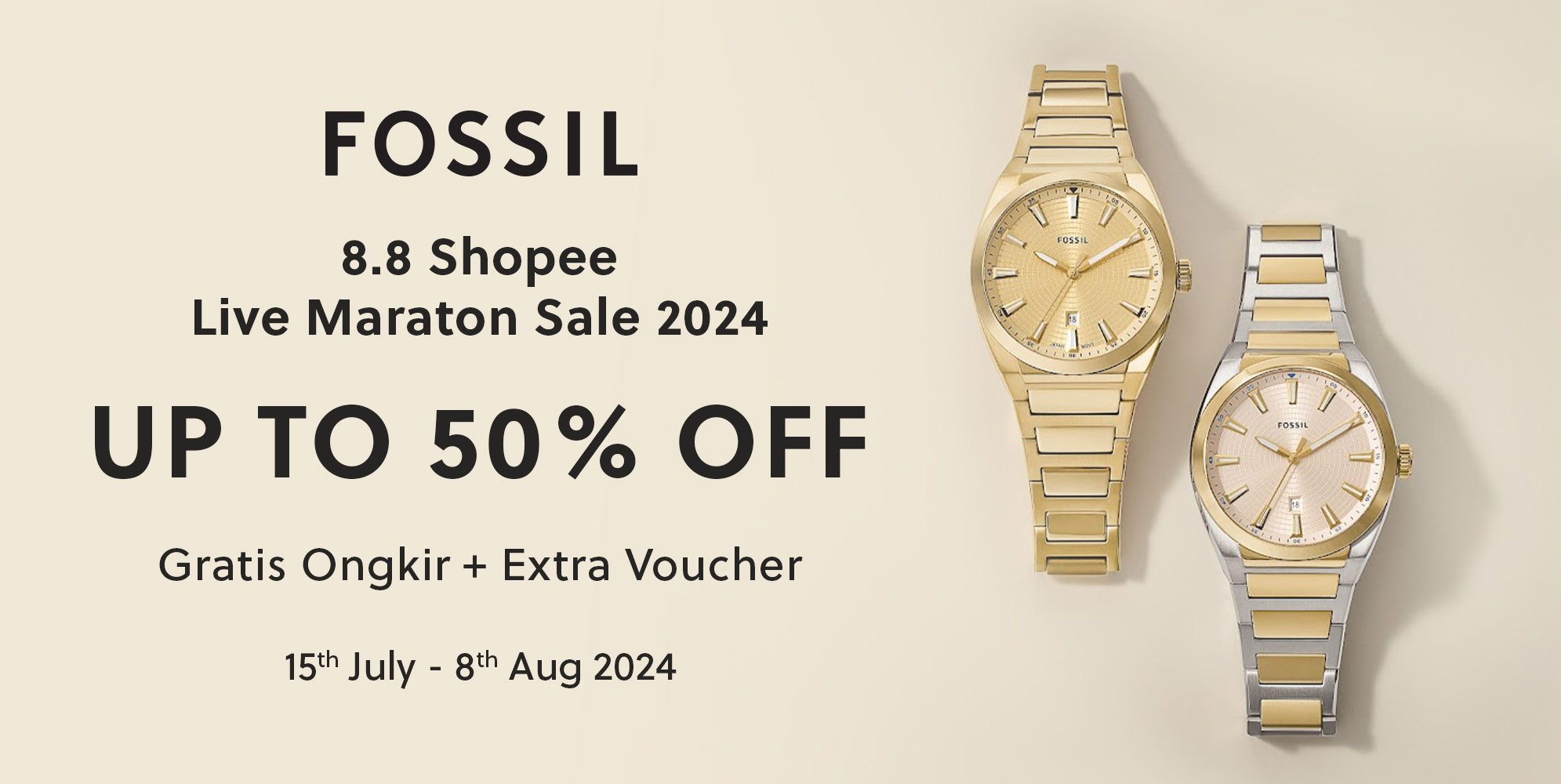 Toko Online Fossil Indonesia Official Shop | Shopee Indonesia