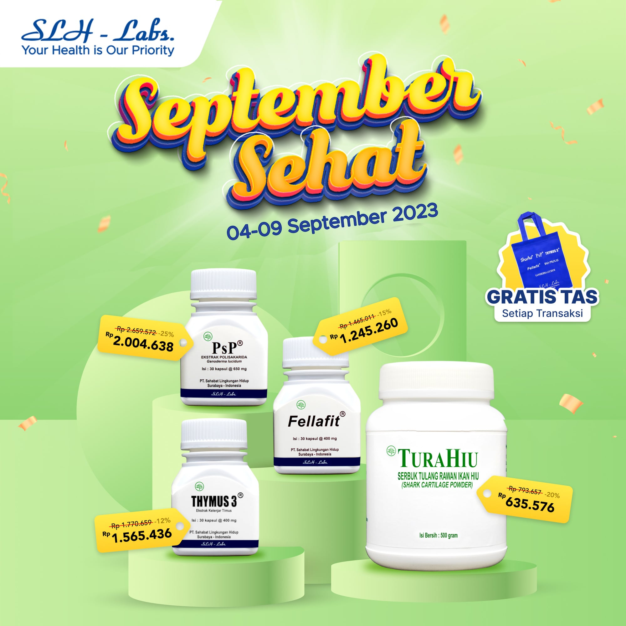 Produk SLH Labs Official | Shopee Indonesia