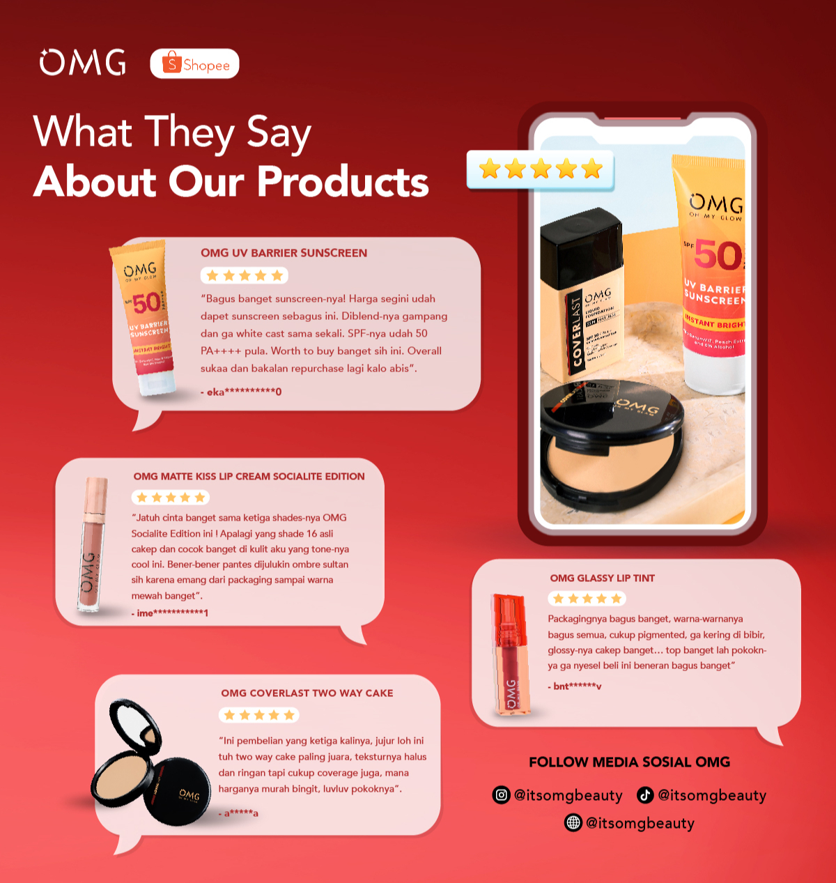 Toko Online OMG Beauty Official Shop | Shopee Indonesia