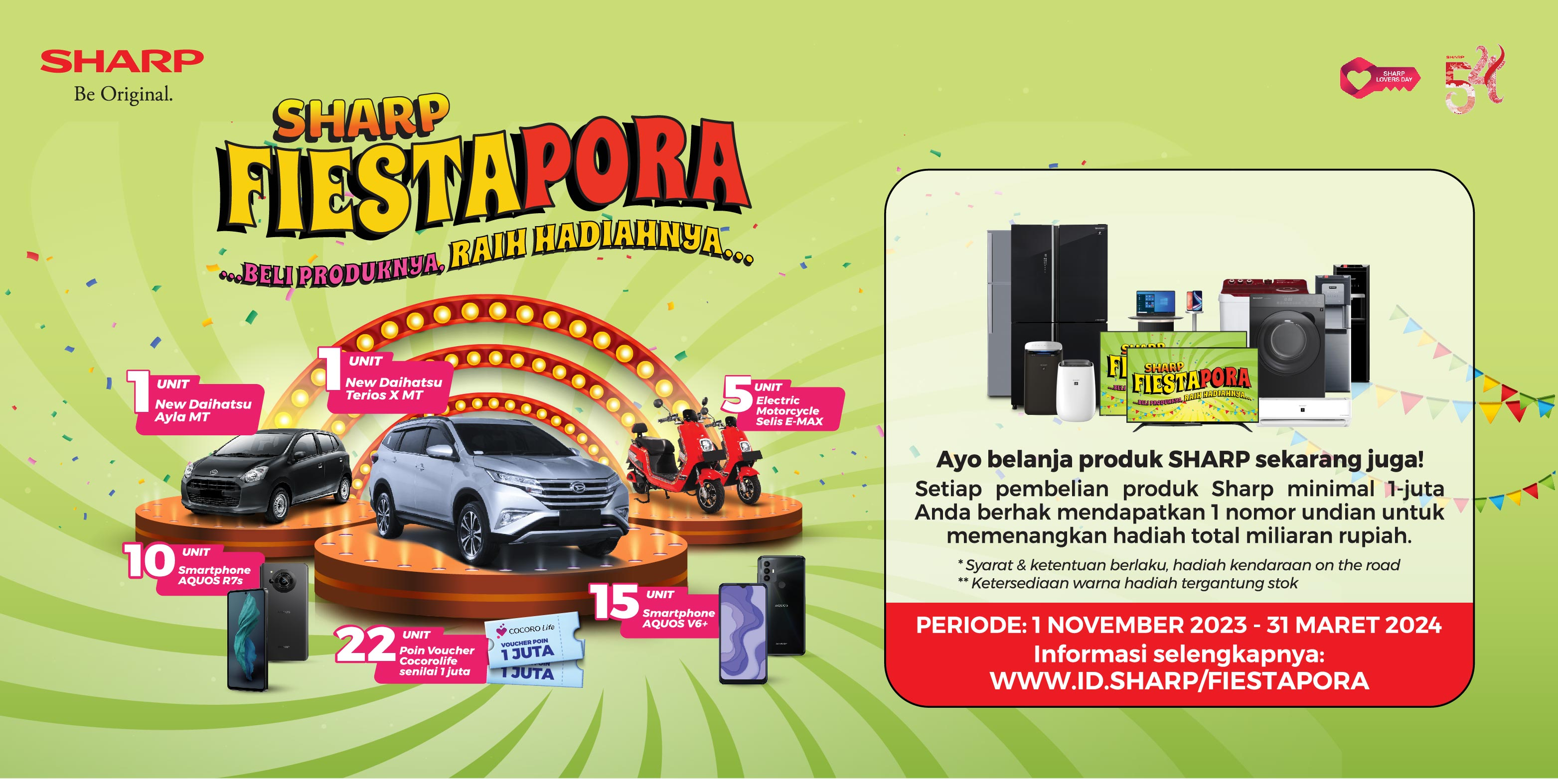 Toko Online SHARP Authorized Store Lampung | Shopee Indonesia