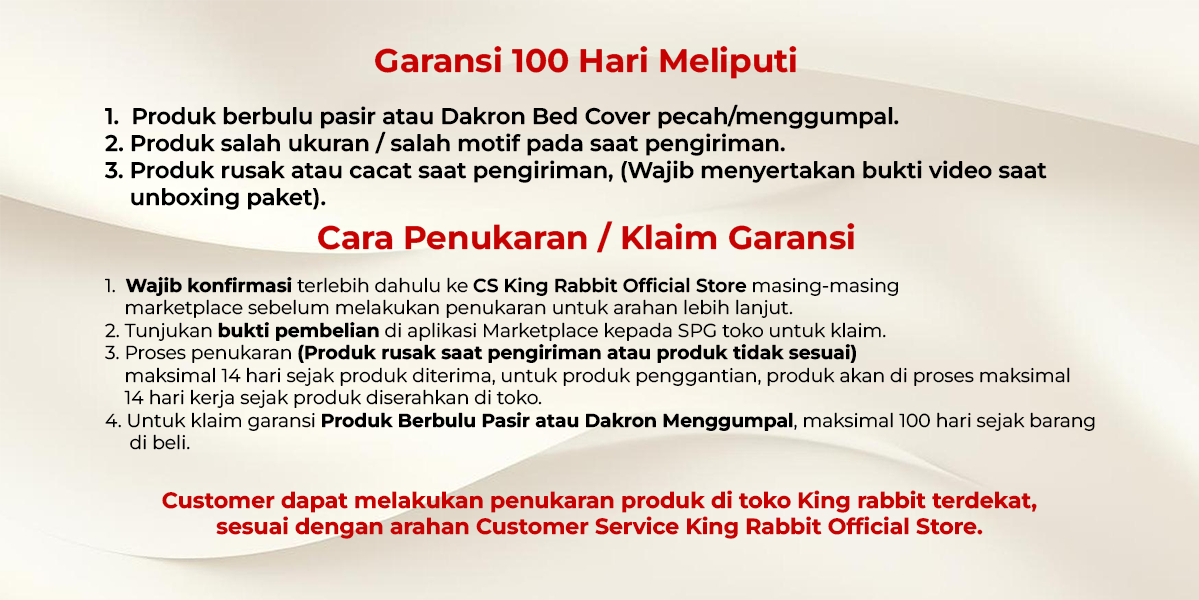 Toko Online King Rabbit Official Shop | Shopee Indonesia