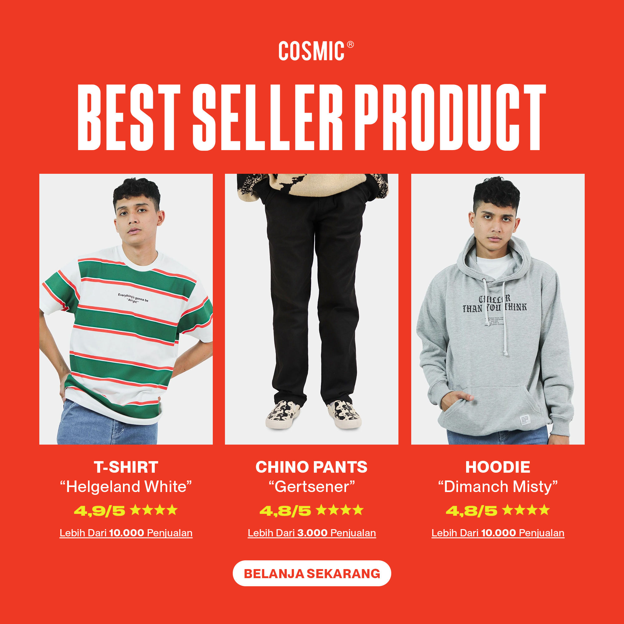 Toko Online Cosmic Clothes Official Shop | Shopee Indonesia