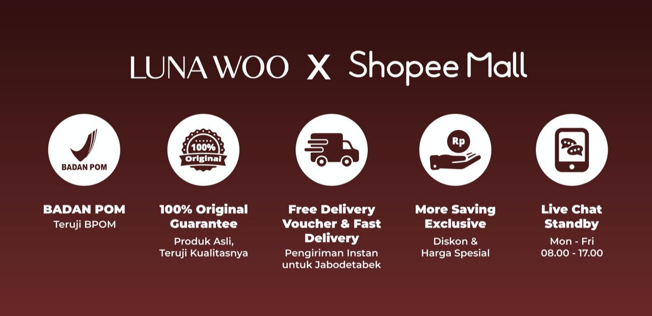 Toko Online Luna Woo Official Store | Shopee Indonesia