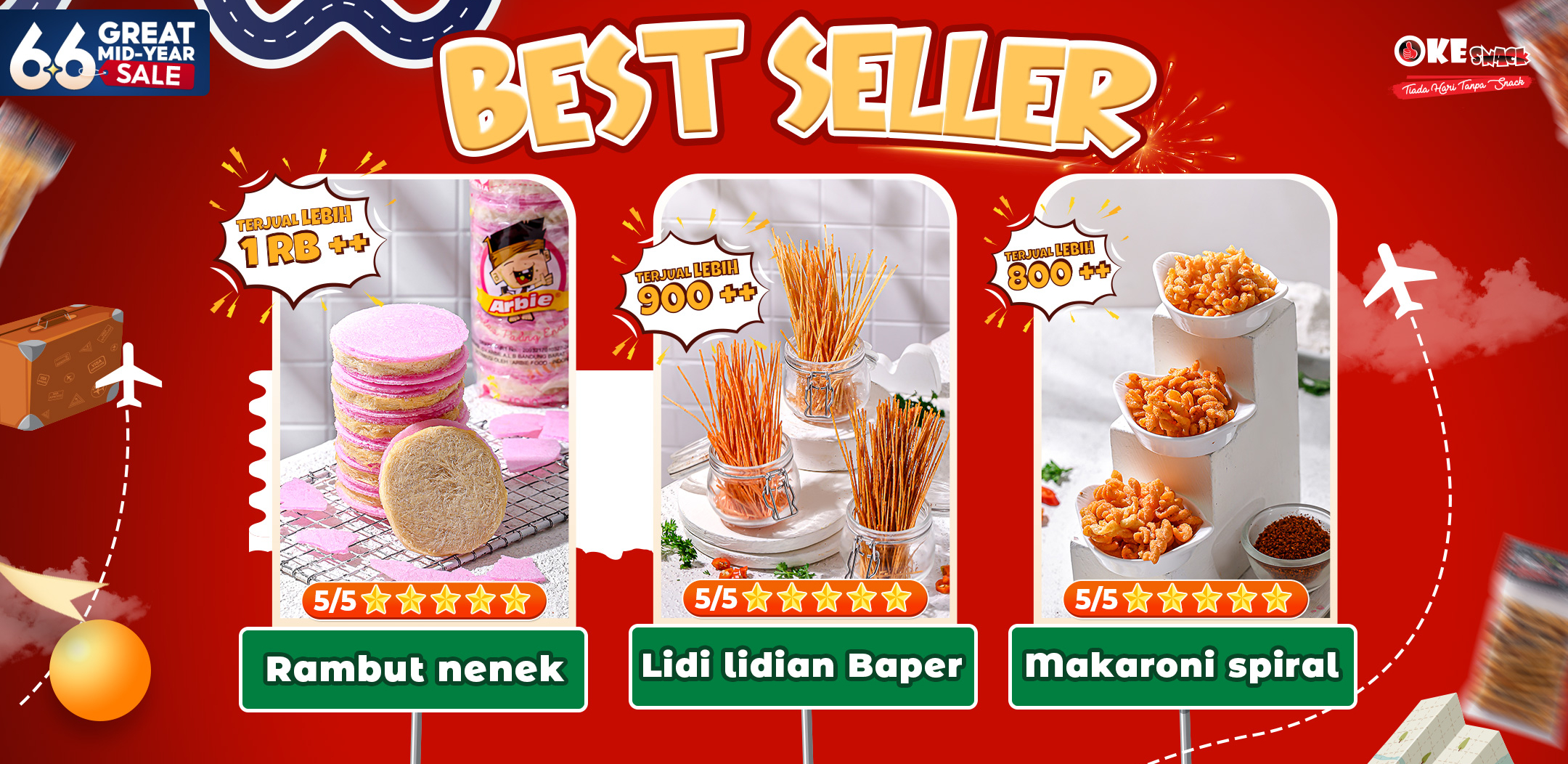 Produk Oke Snack | Shopee Indonesia