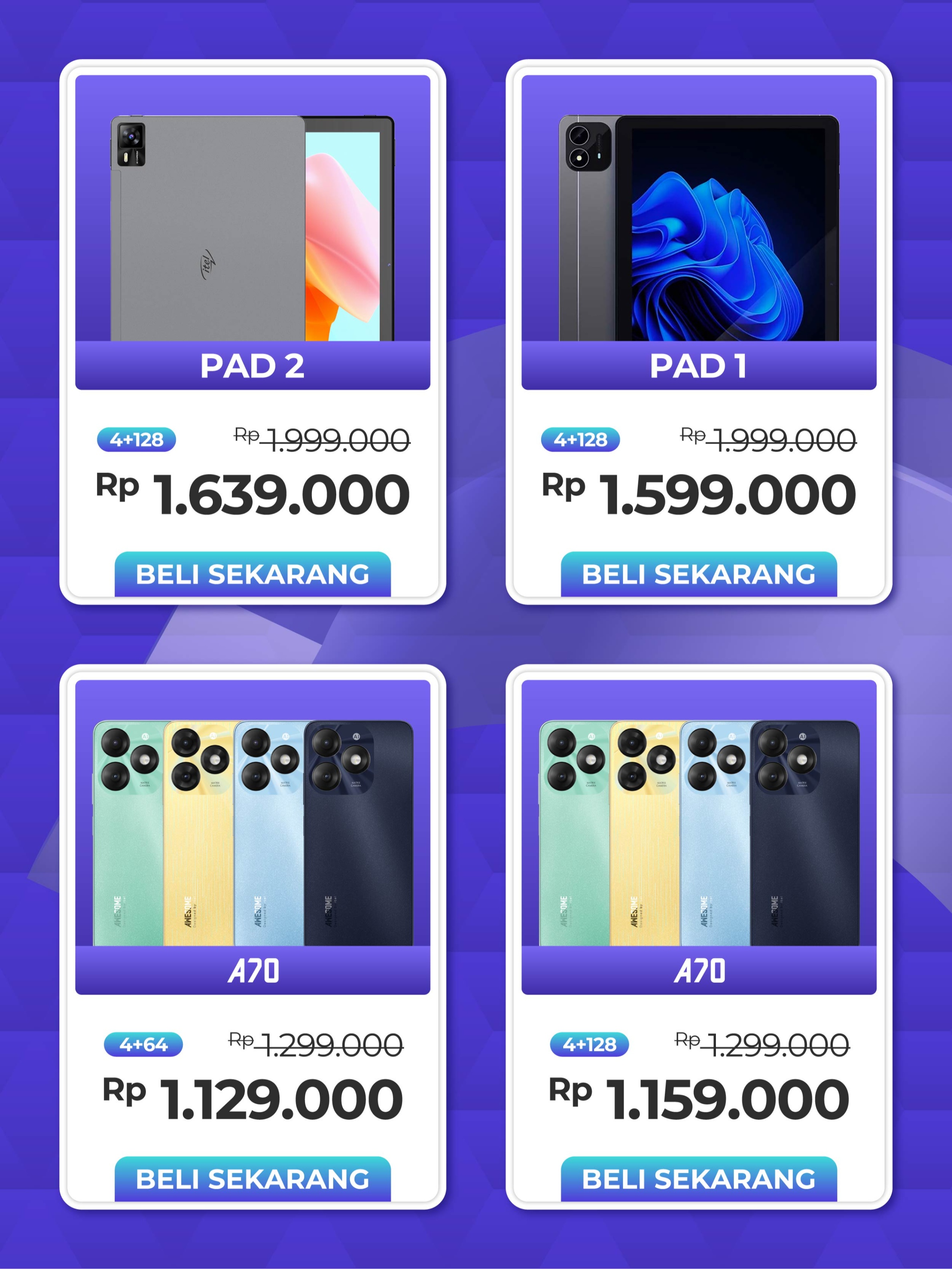 Toko Online Itel Official Shop | Shopee Indonesia