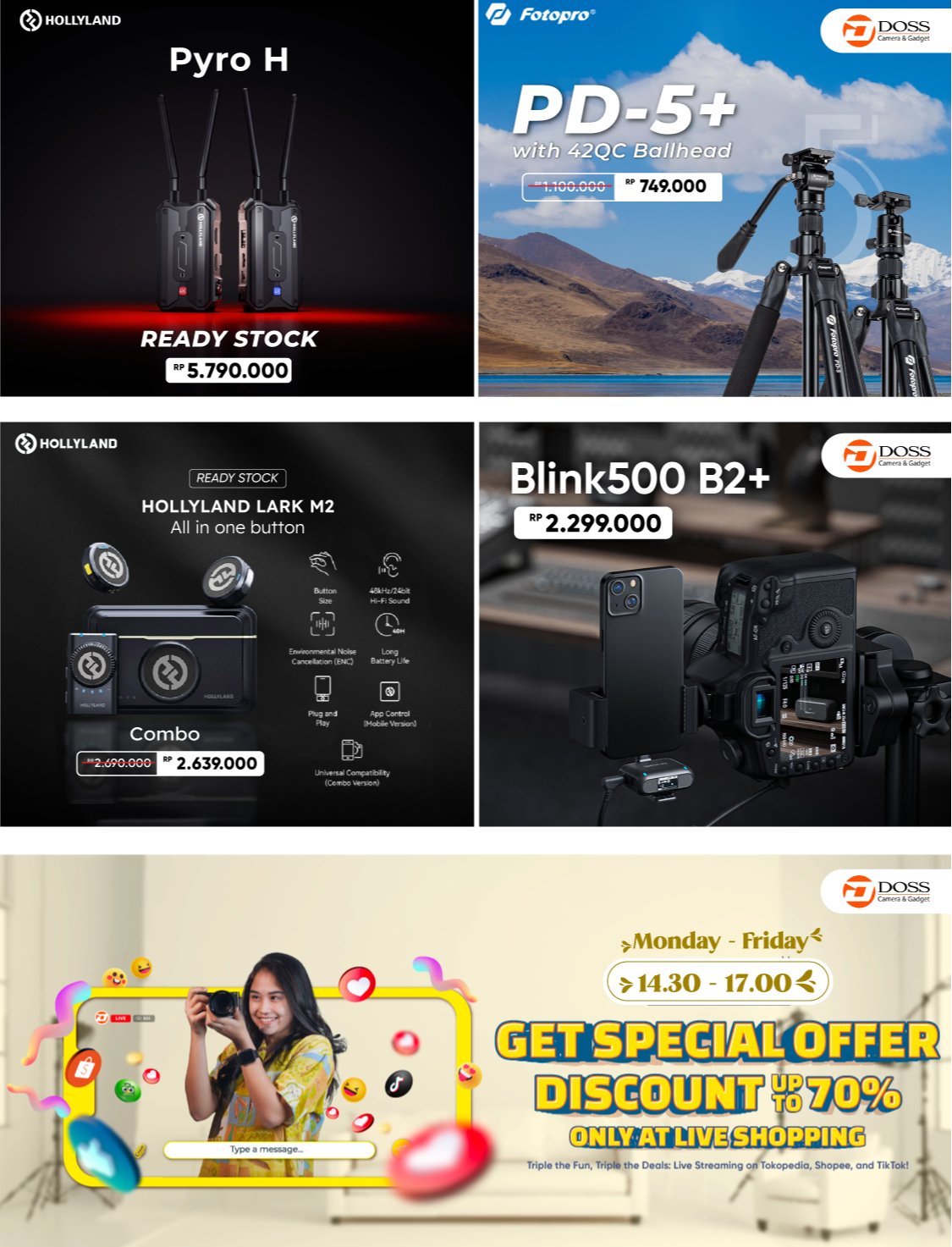 Produk DOSS Official Shop | Shopee Indonesia