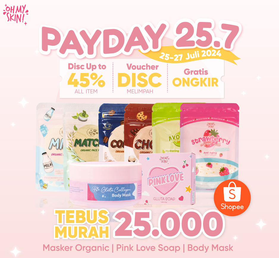 Toko Online Oh My Skin Official Shop | Shopee Indonesia