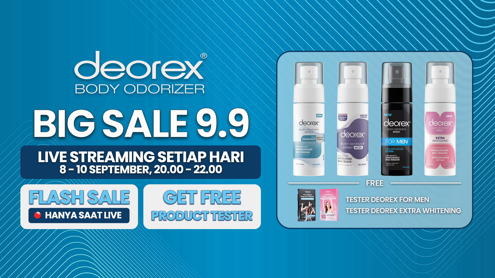 Toko Online Deorex Official Store | Shopee Indonesia