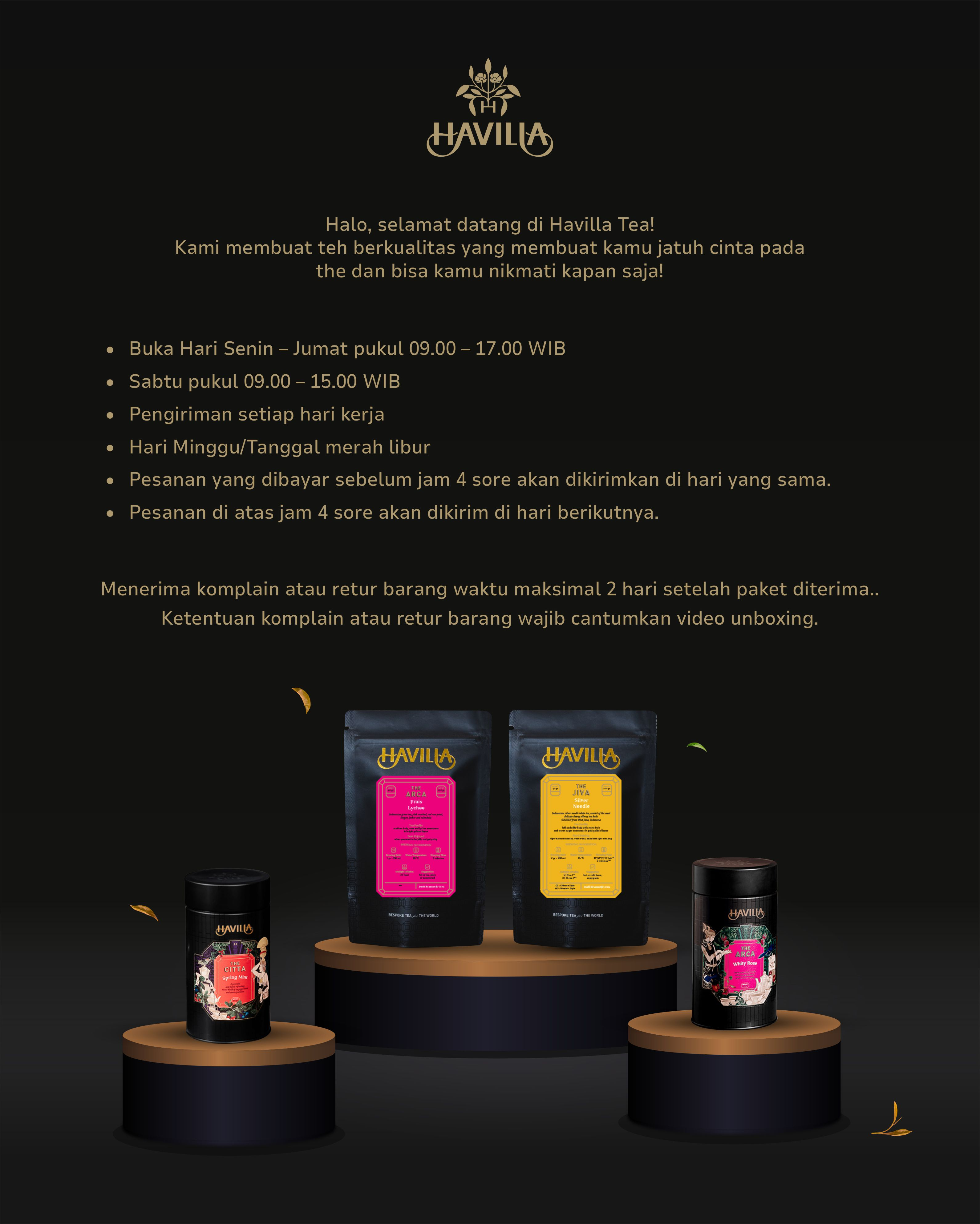 Toko Online Havilla Tea Official Shop | Shopee Indonesia