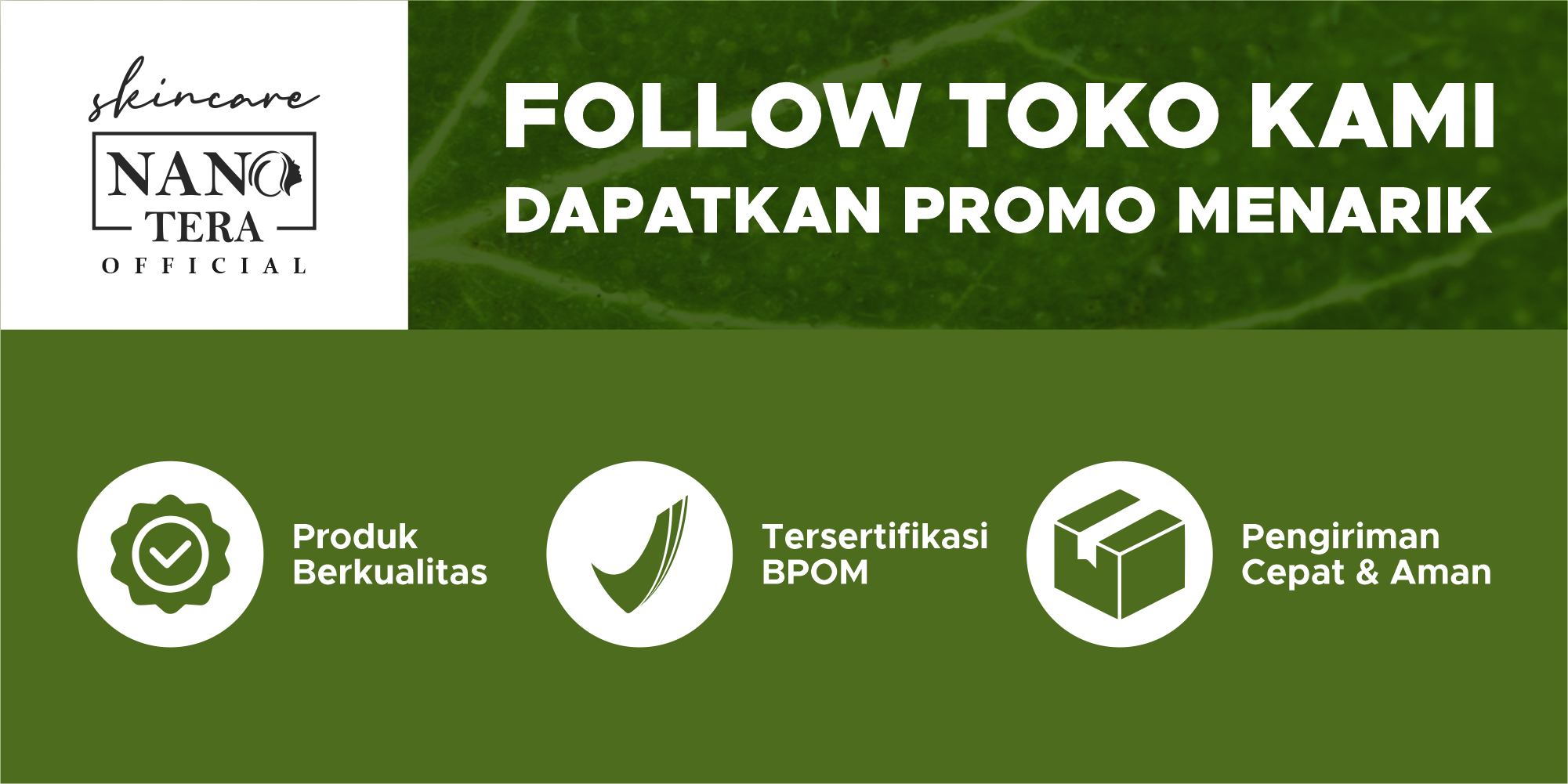 Produk Skincare Nanotera Official | Shopee Indonesia