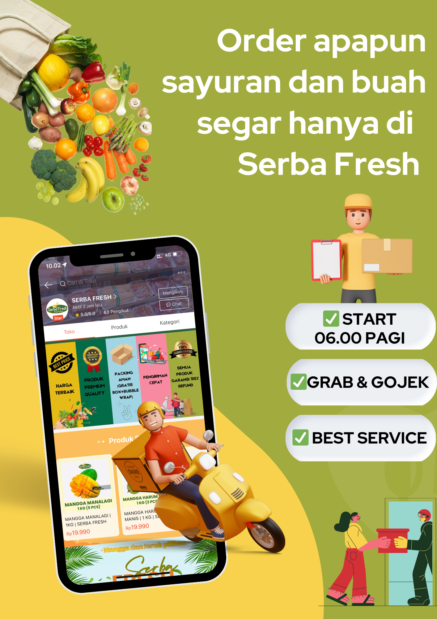 Produk SERBA FRESH | Shopee Indonesia