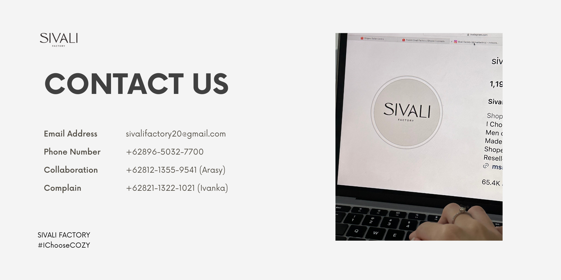 Produk Sivali Factory | Shopee Indonesia