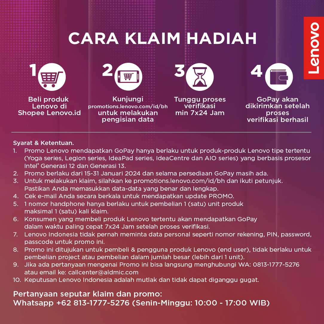 Toko Online Lenovo Computer Official Shop (Lenovo.id) | Shopee Indonesia