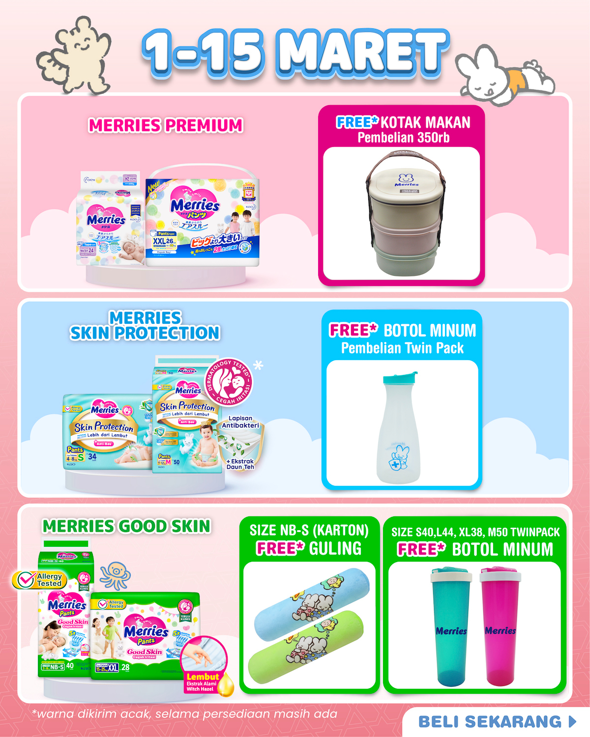 Toko Online Merries Official Shop | Shopee Indonesia