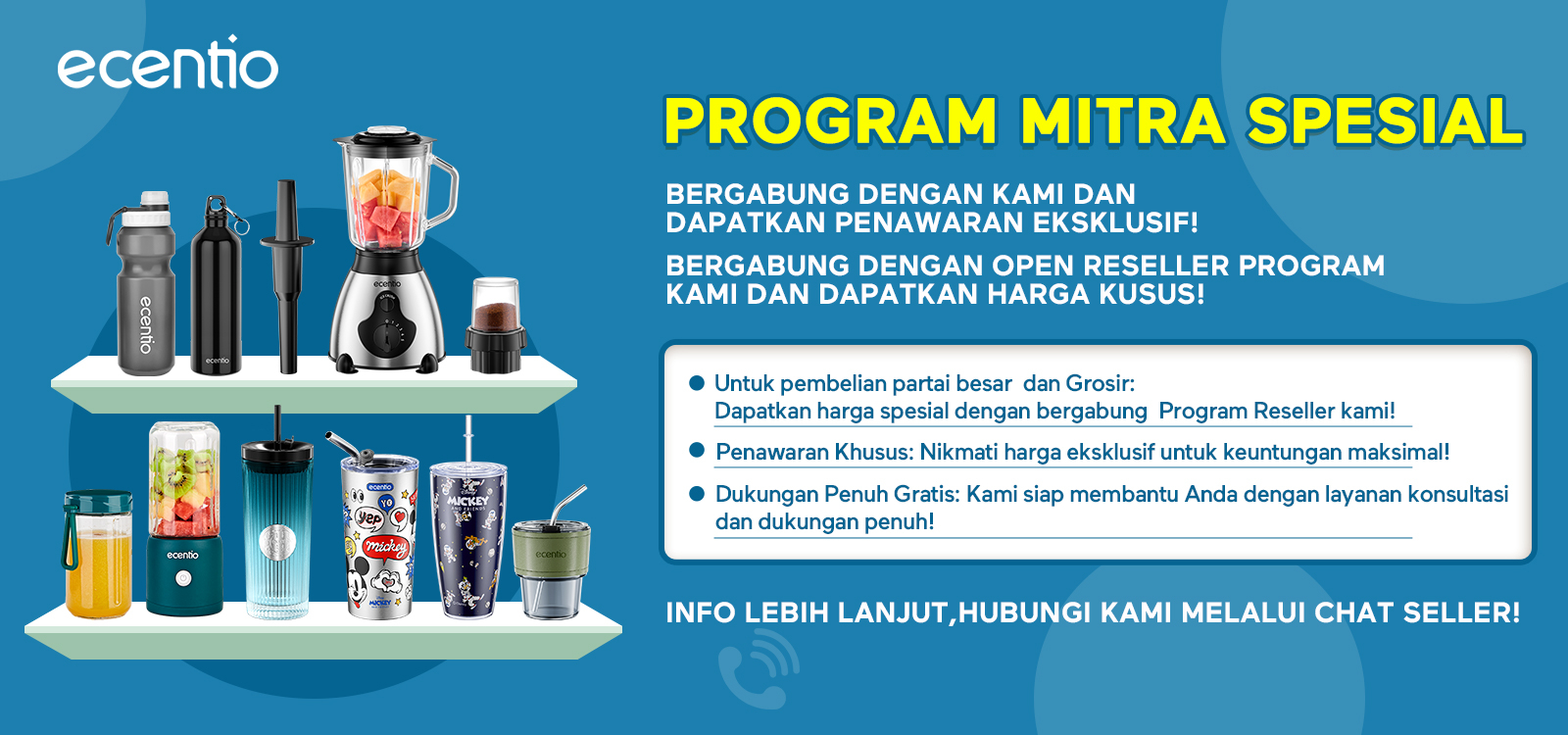 Toko Online ecentio Official Shop | Shopee Indonesia