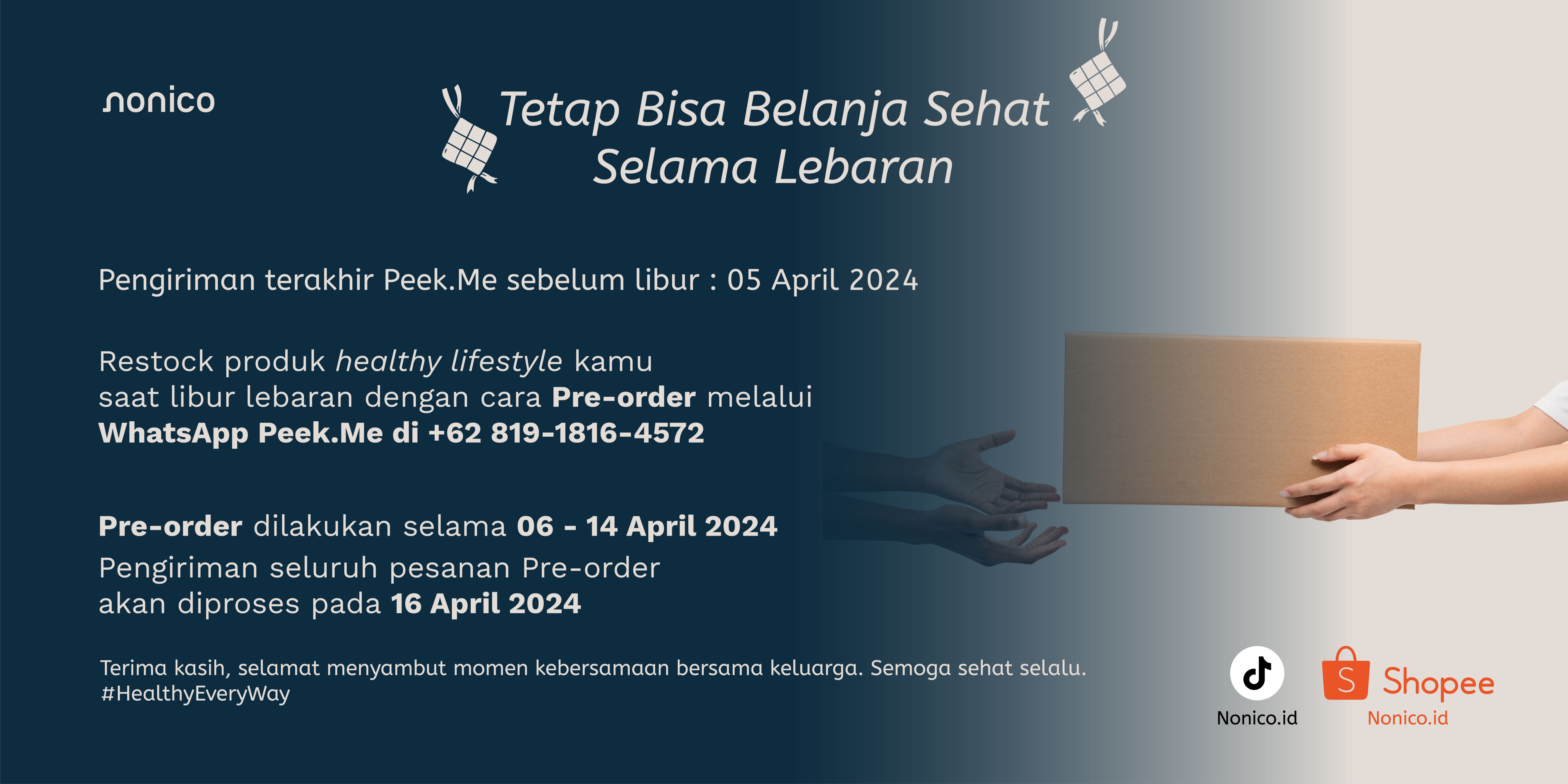Produk Nonico Official | Shopee Indonesia