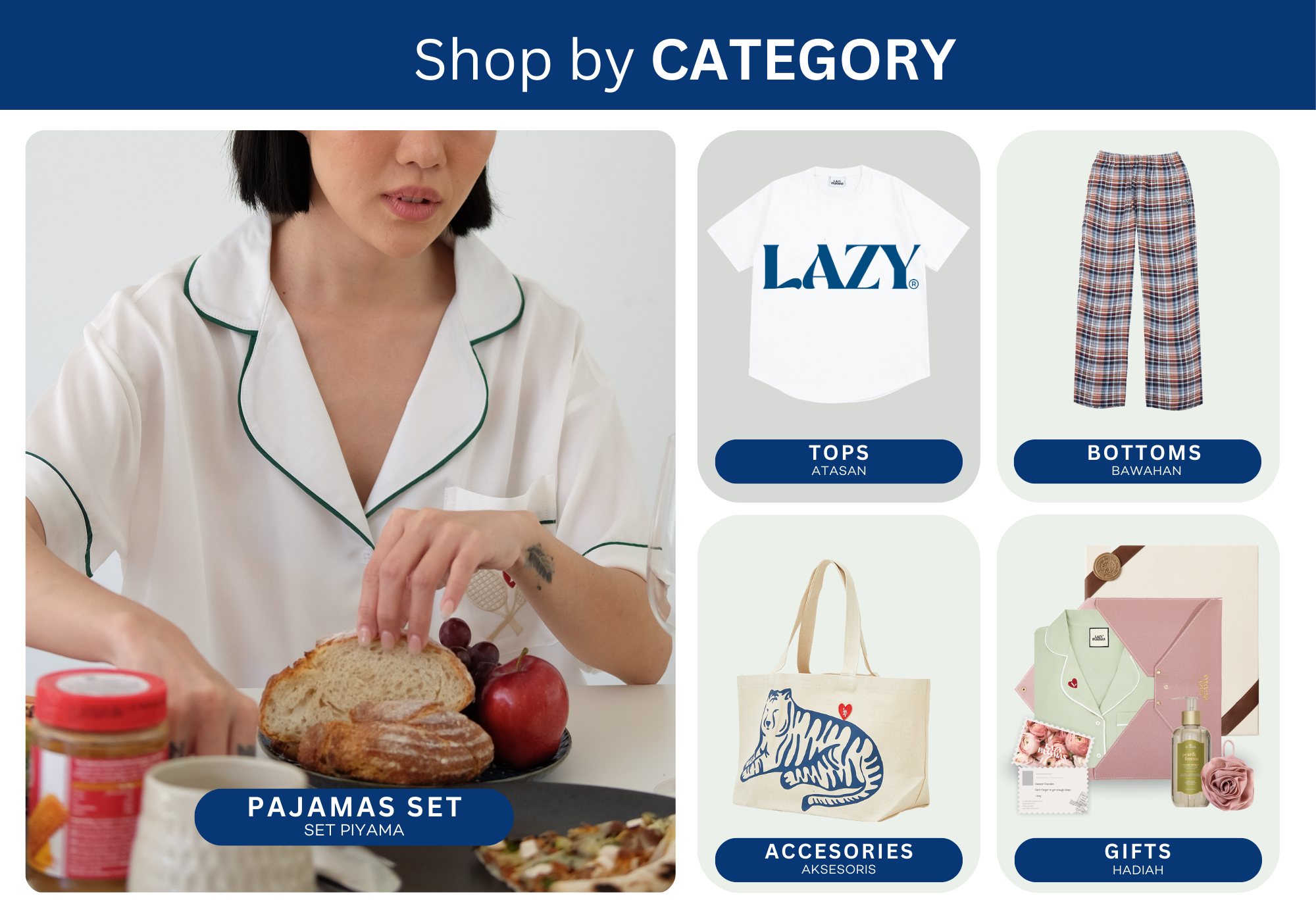 Produk Lazy Pajamas Official Store | Shopee Indonesia